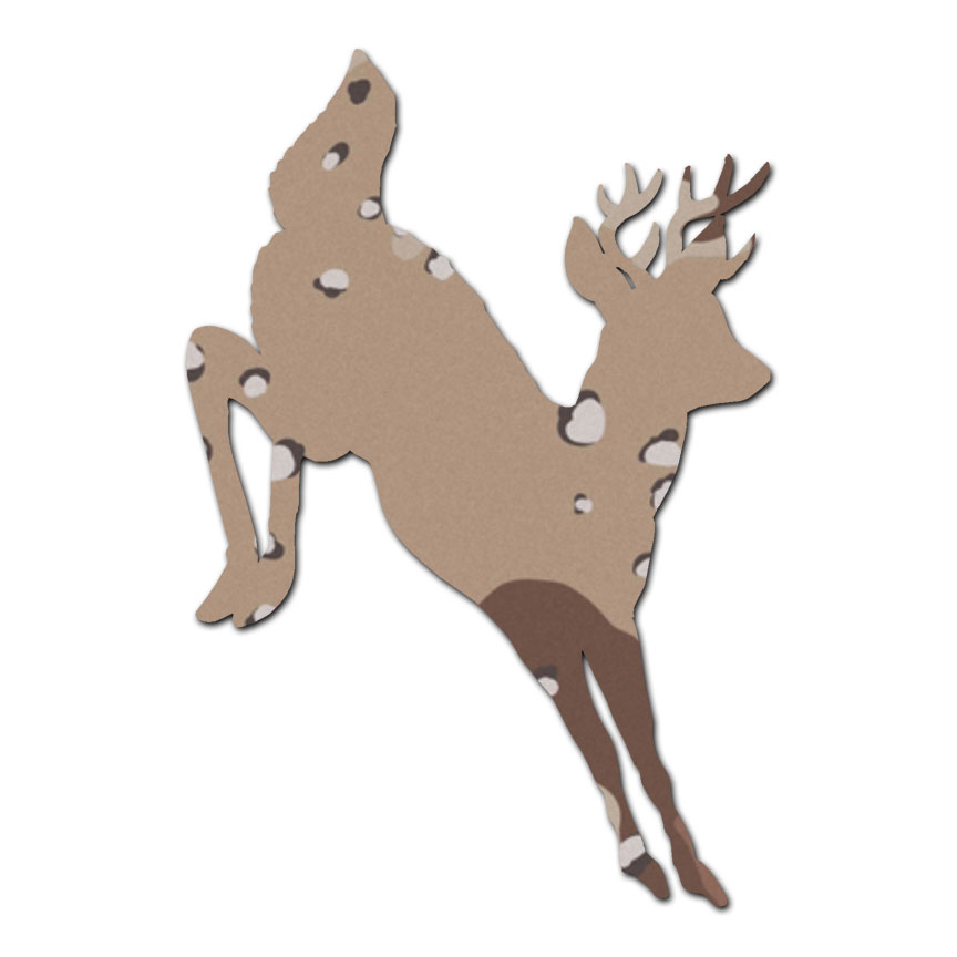 Deer Buck Doe - Vinyl Decal Sticker - Multiple Patterns & Sizes ...