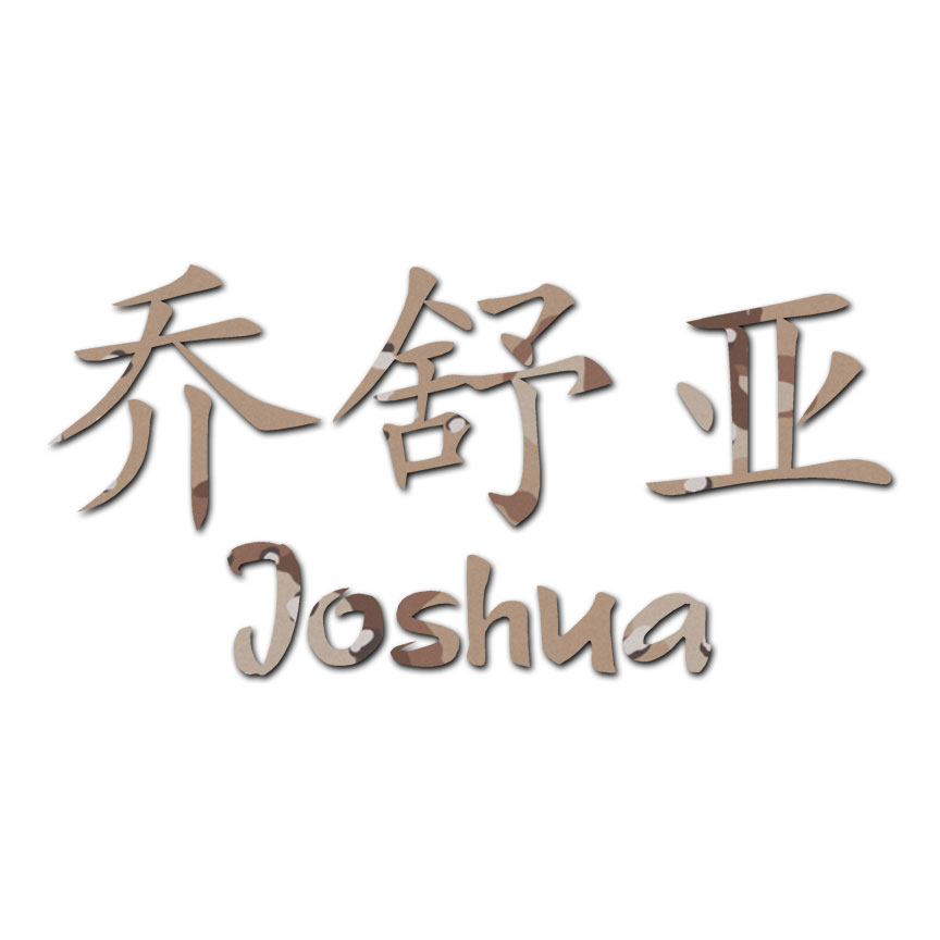 Joshua Name In Chinese