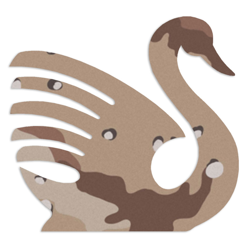 Swan - Vinyl Decal Sticker - Multiple Patterns & Sizes - ebn6180 | eBay