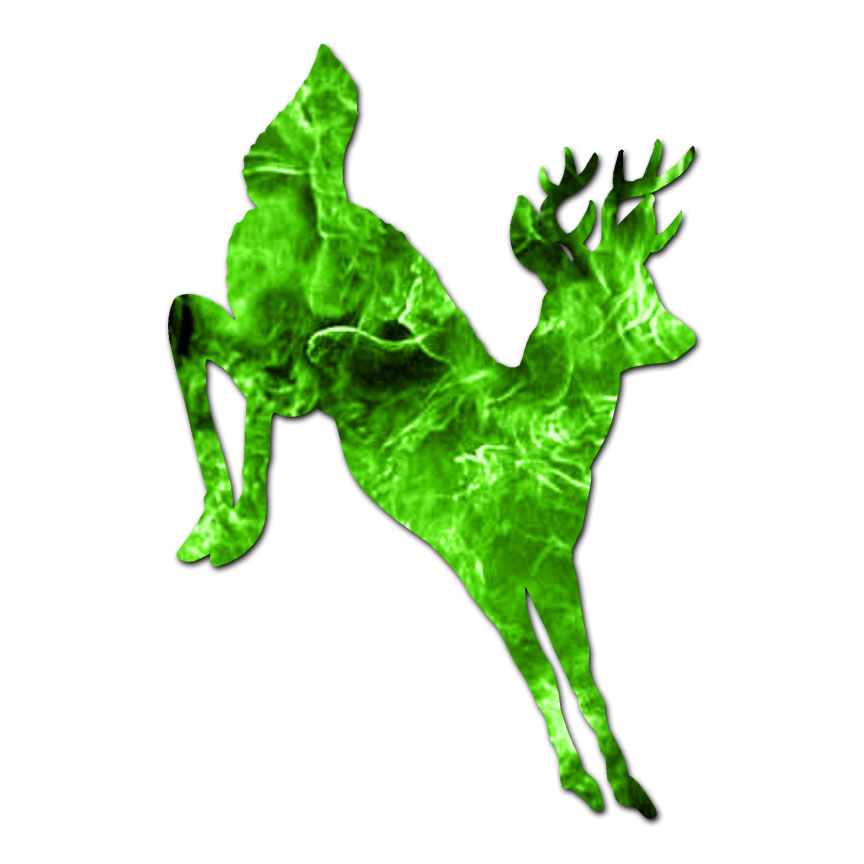 Deer Buck Doe - Vinyl Decal Sticker - Multiple Patterns & Sizes ...