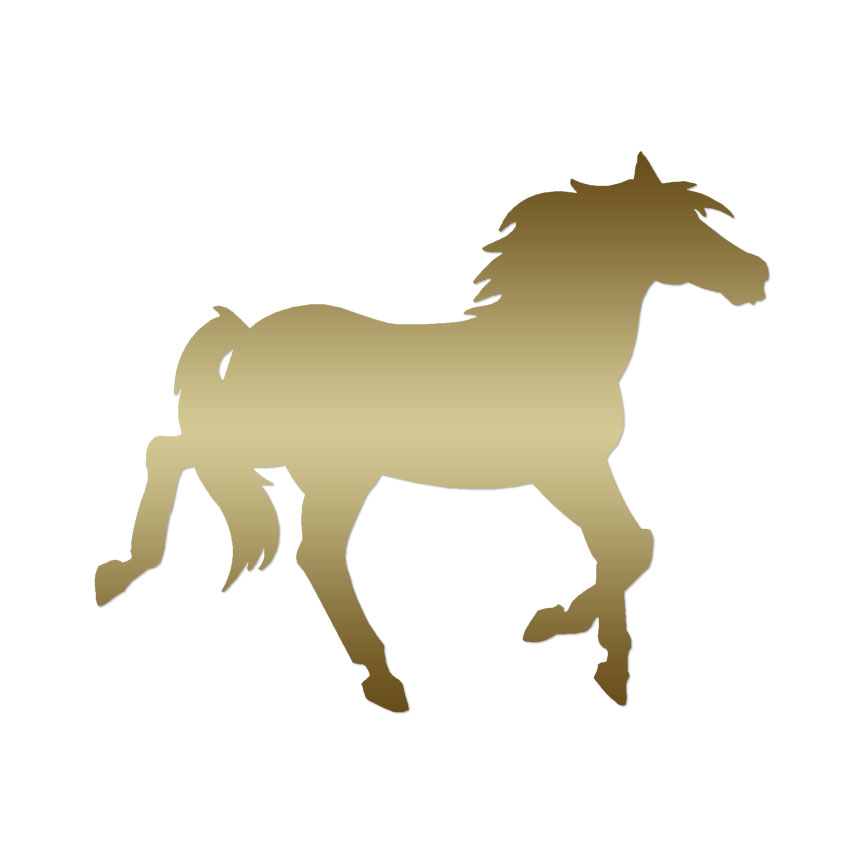 Pony Colt Horse - Vinyl Decal Sticker - Multiple Color & Sizes ...