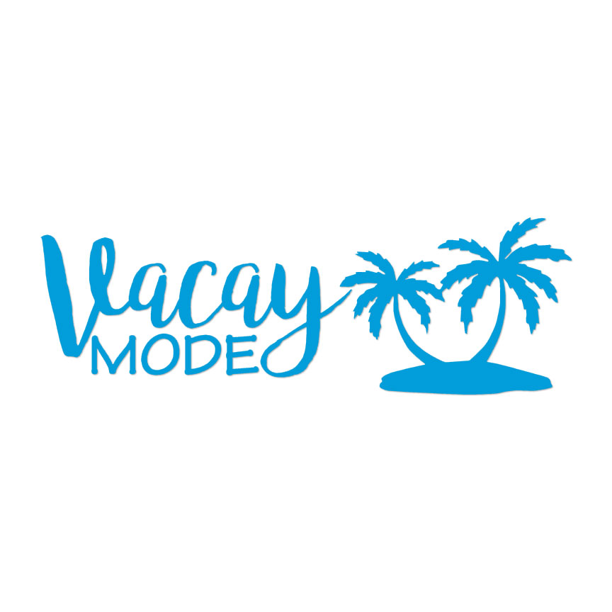 Vacay Mode Vacation - Vinyl Decal Sticker - Multiple Colors & Sizes ...