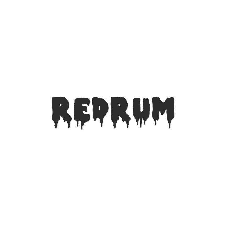 Redrum - Vinyl Decal Sticker - Multiple Color & Sizes - ebn1281 | eBay