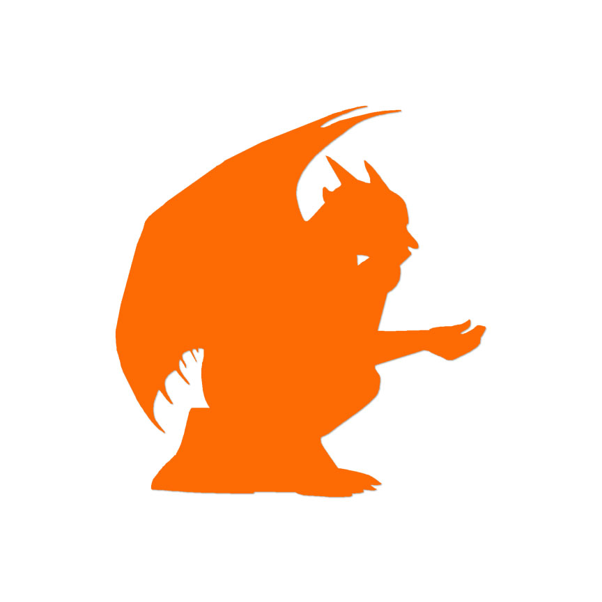 Gargoyle - Vinyl Decal Sticker - Multiple Color & Sizes - ebn624 | eBay