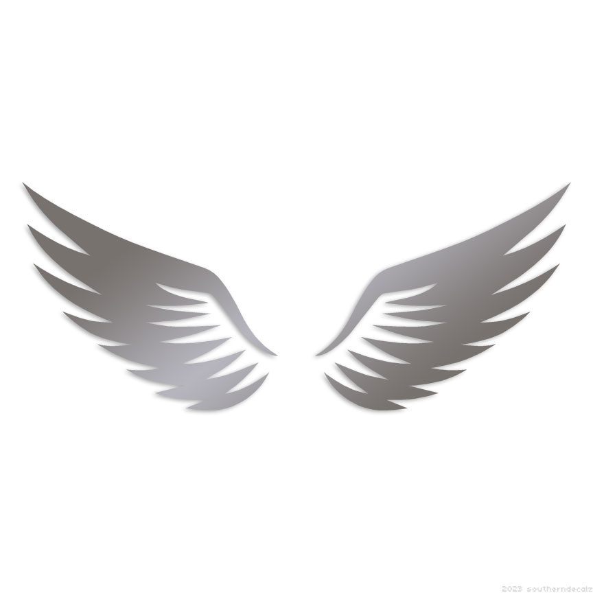 Wings - Decal Sticker - Multiple Colors & Sizes - ebn6661 | eBay