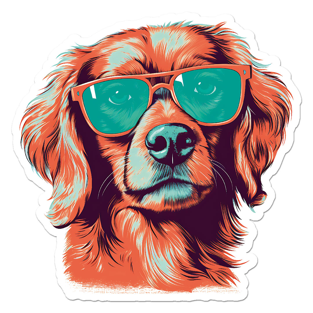 Irish Setter Dog Puppy Vinyl Decal Sticker - ebn11071 | eBay