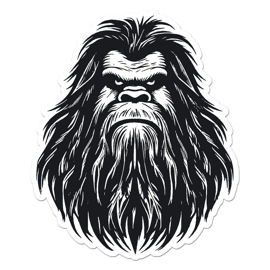Bigfoot Sasquatch Vinyl Decal Sticker - ebn9789 | eBay