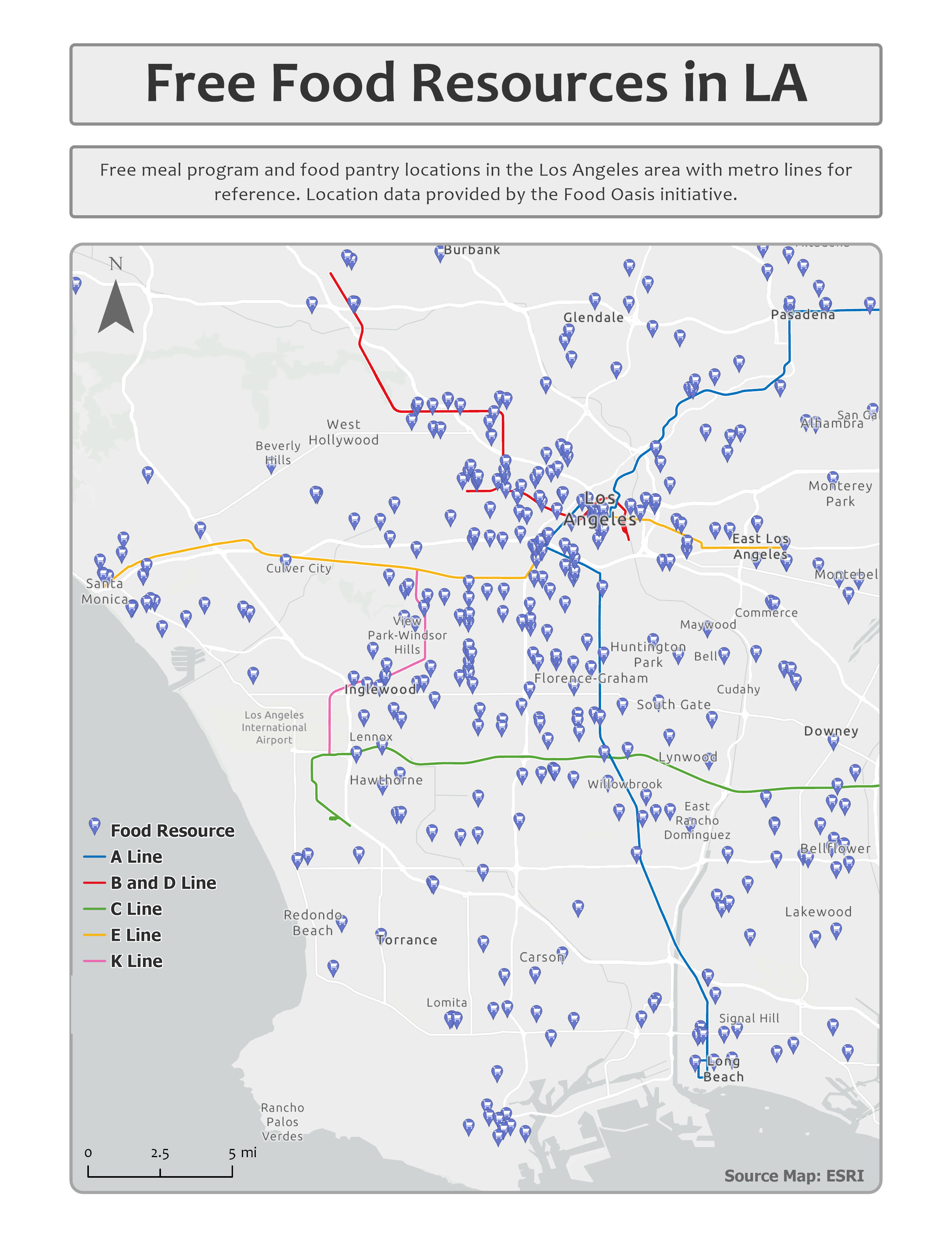 Free Food Resources in Los Angeles | Spatialnode