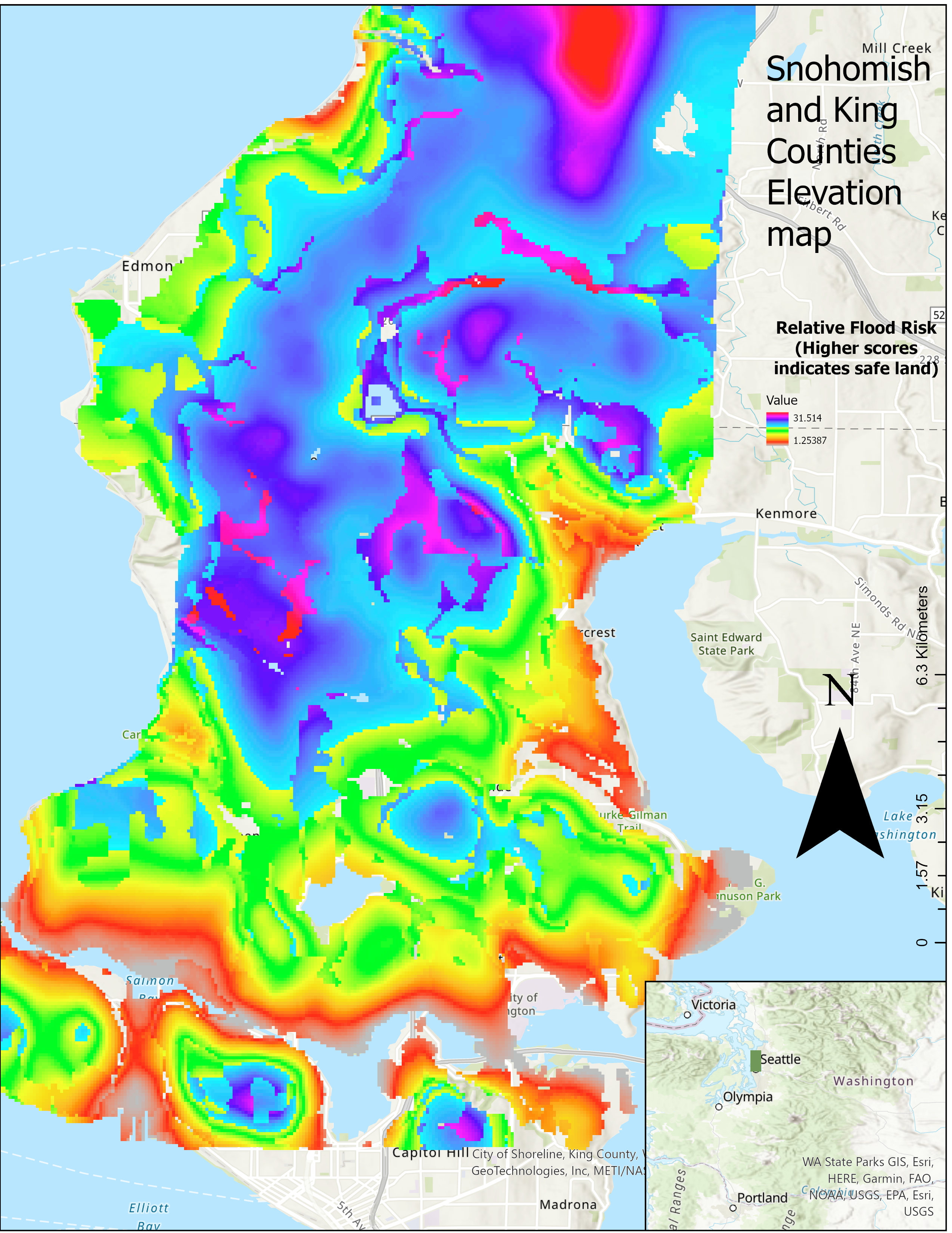 Relative Flood Risk | Spatialnode
