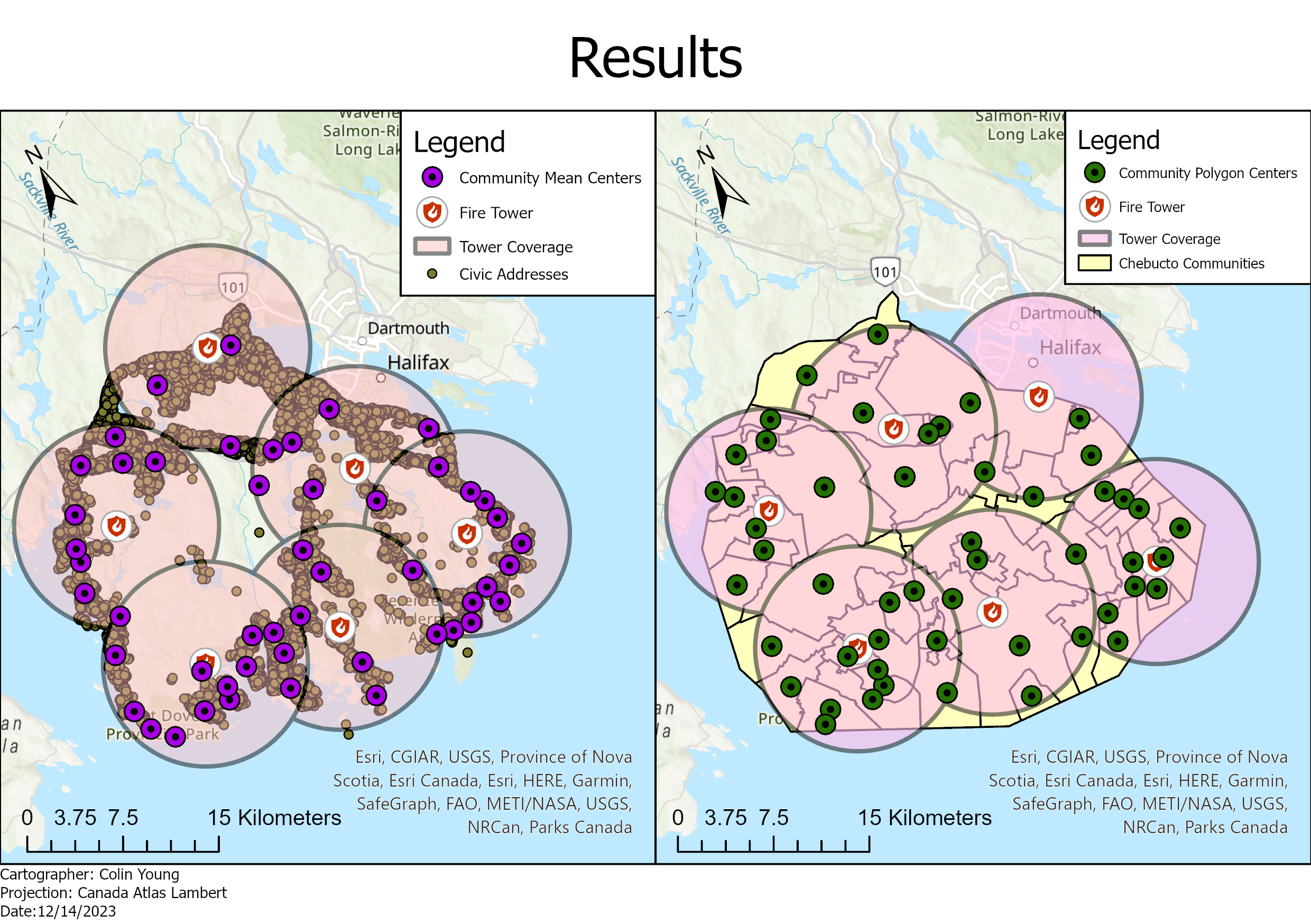 Optimizing Fire Observation Towers | Spatialnode