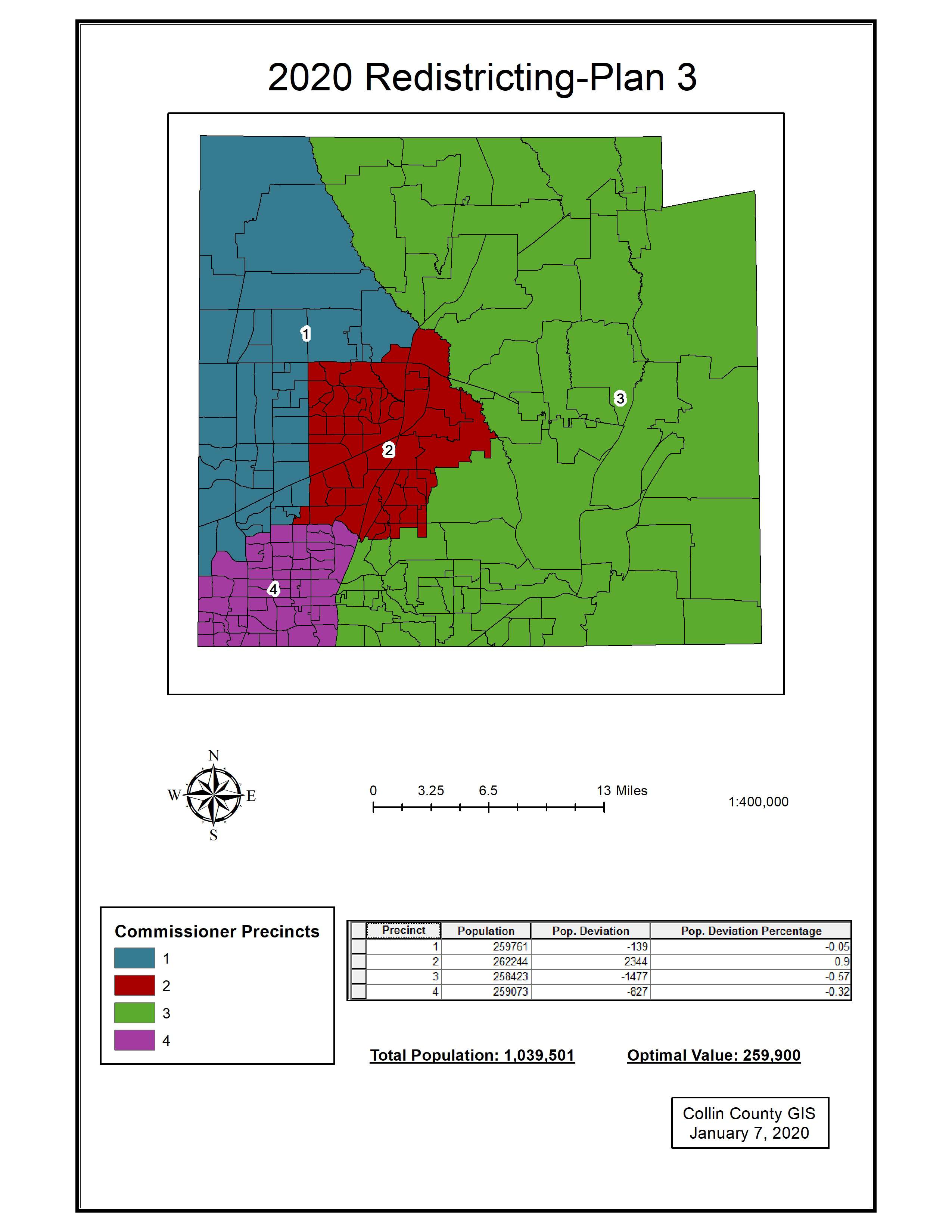 Redistricting Plan 3-Collin County | Spatialnode