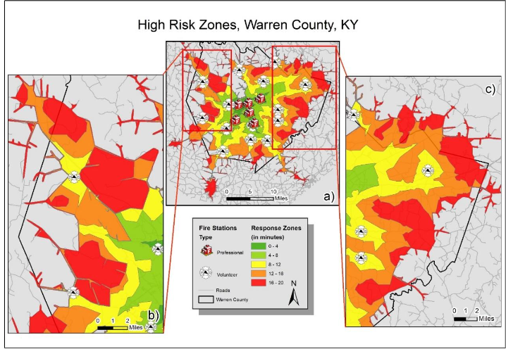 Fire Station Response Time | Spatialnode