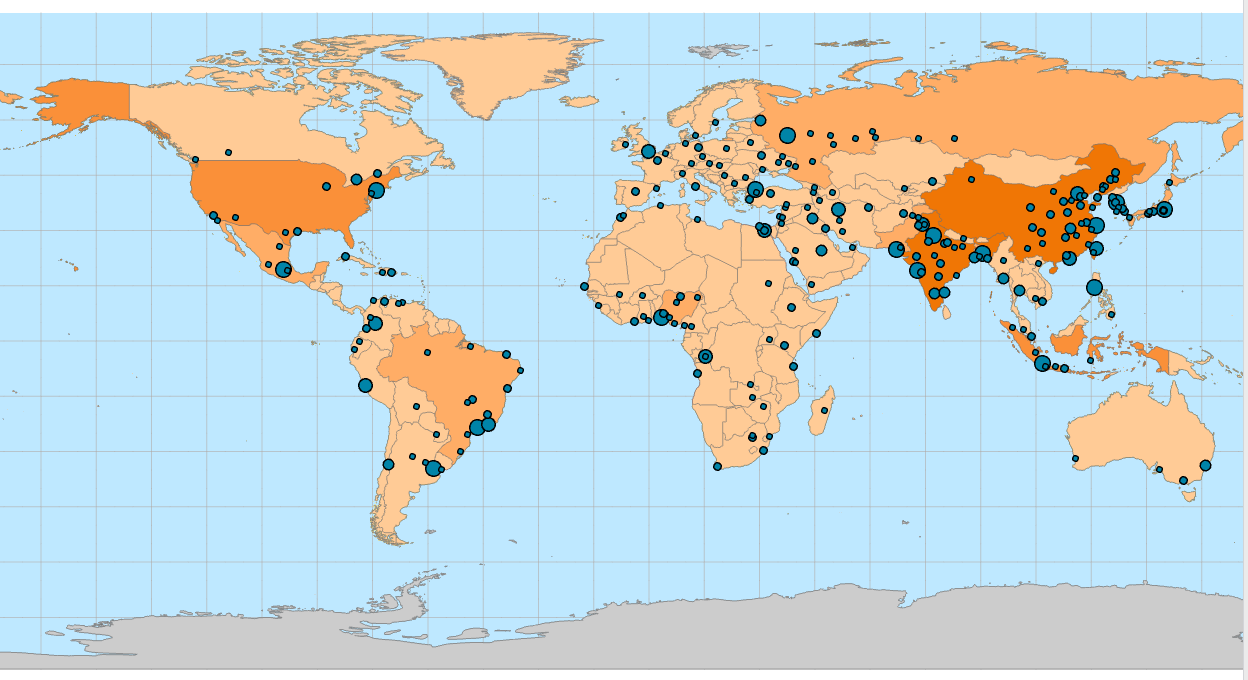 2a. Global Particulate Matter | Spatialnode