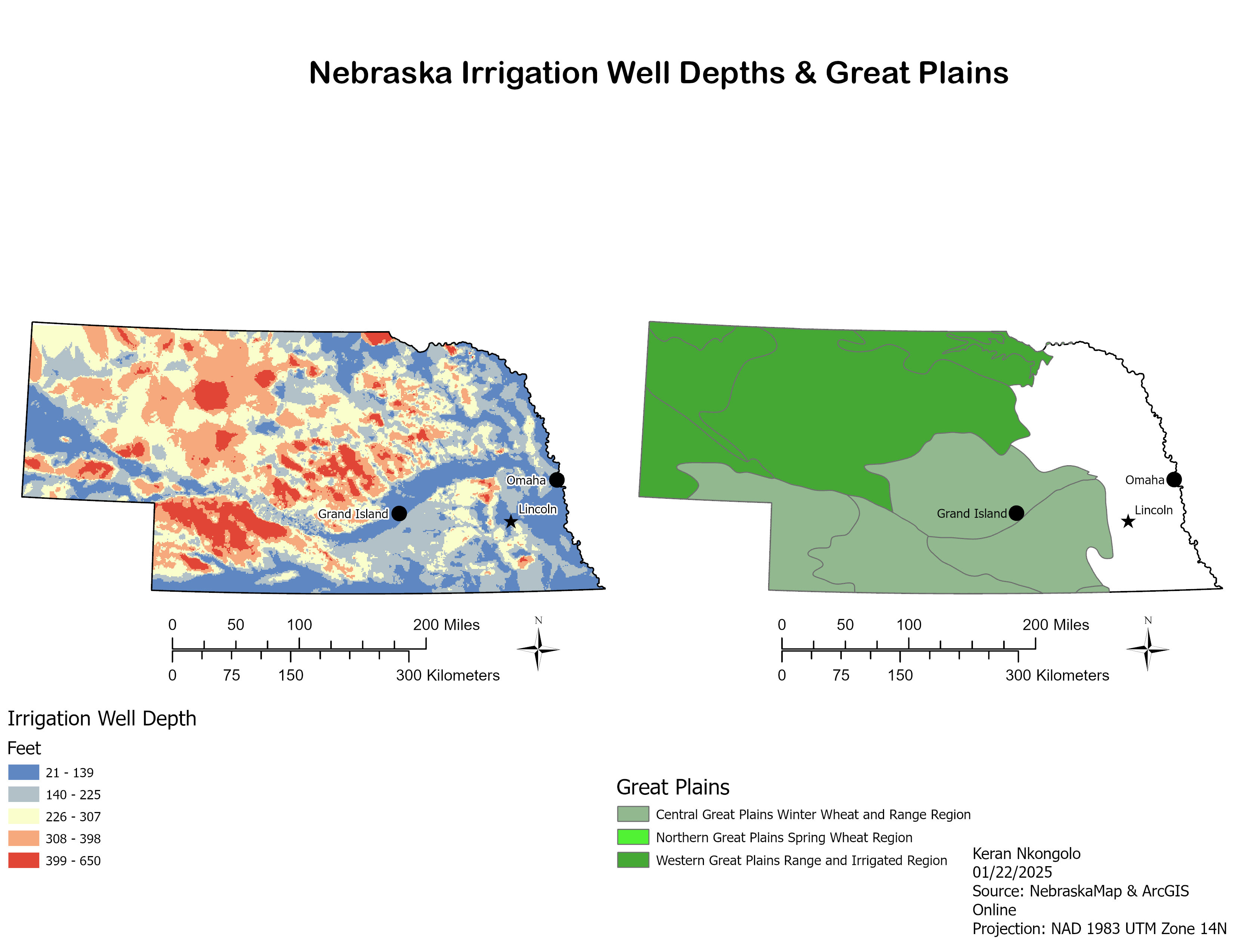 Nebraska Irrigation Well | Spatialnode