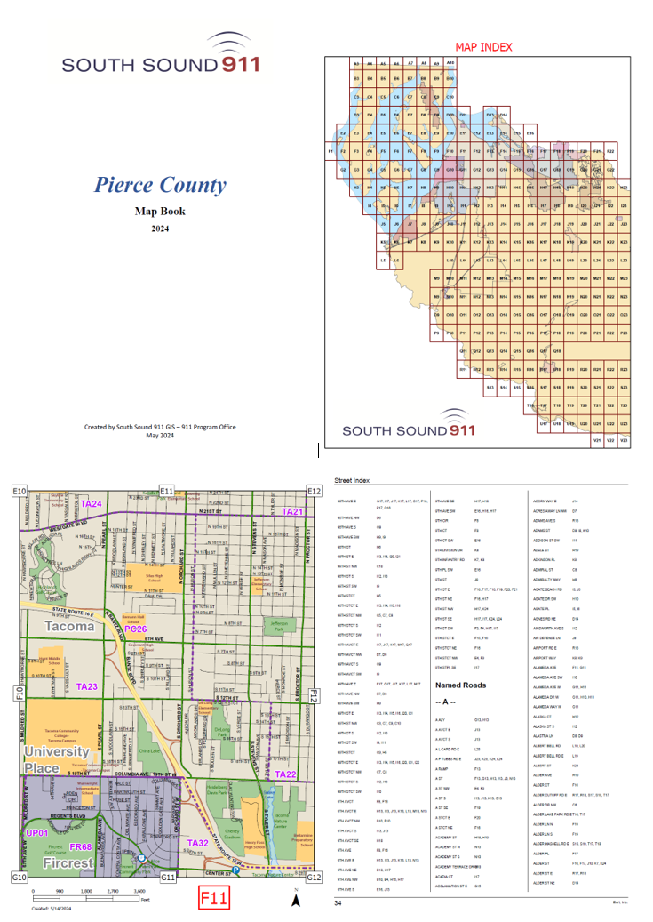 Pierce County Map Book | Spatialnode