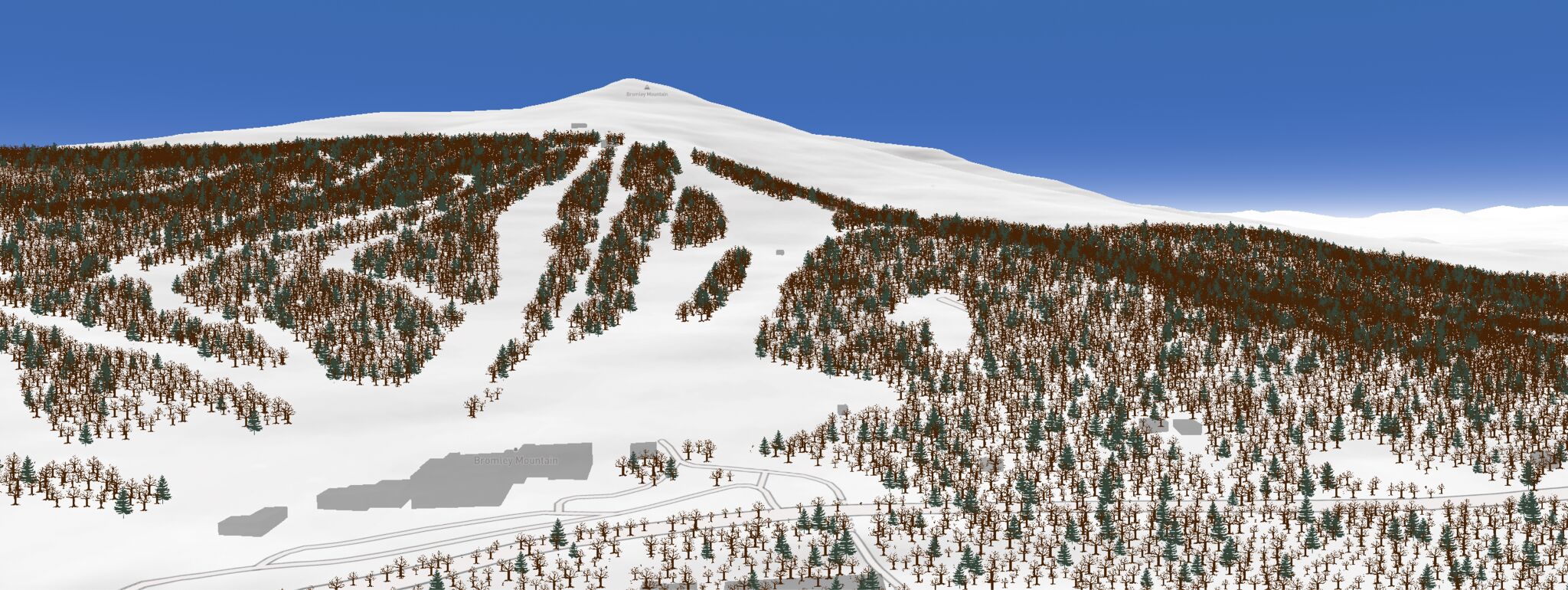 3D Forested Ski Resort | Spatialnode