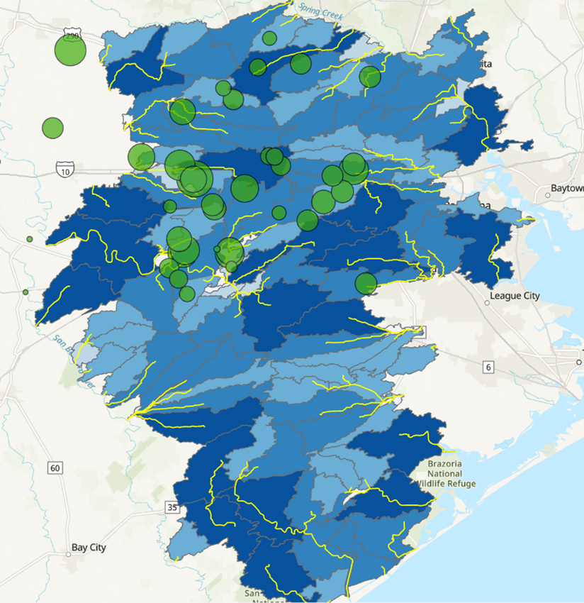 Houston Watershed Delineation - Purdue | Spatialnode