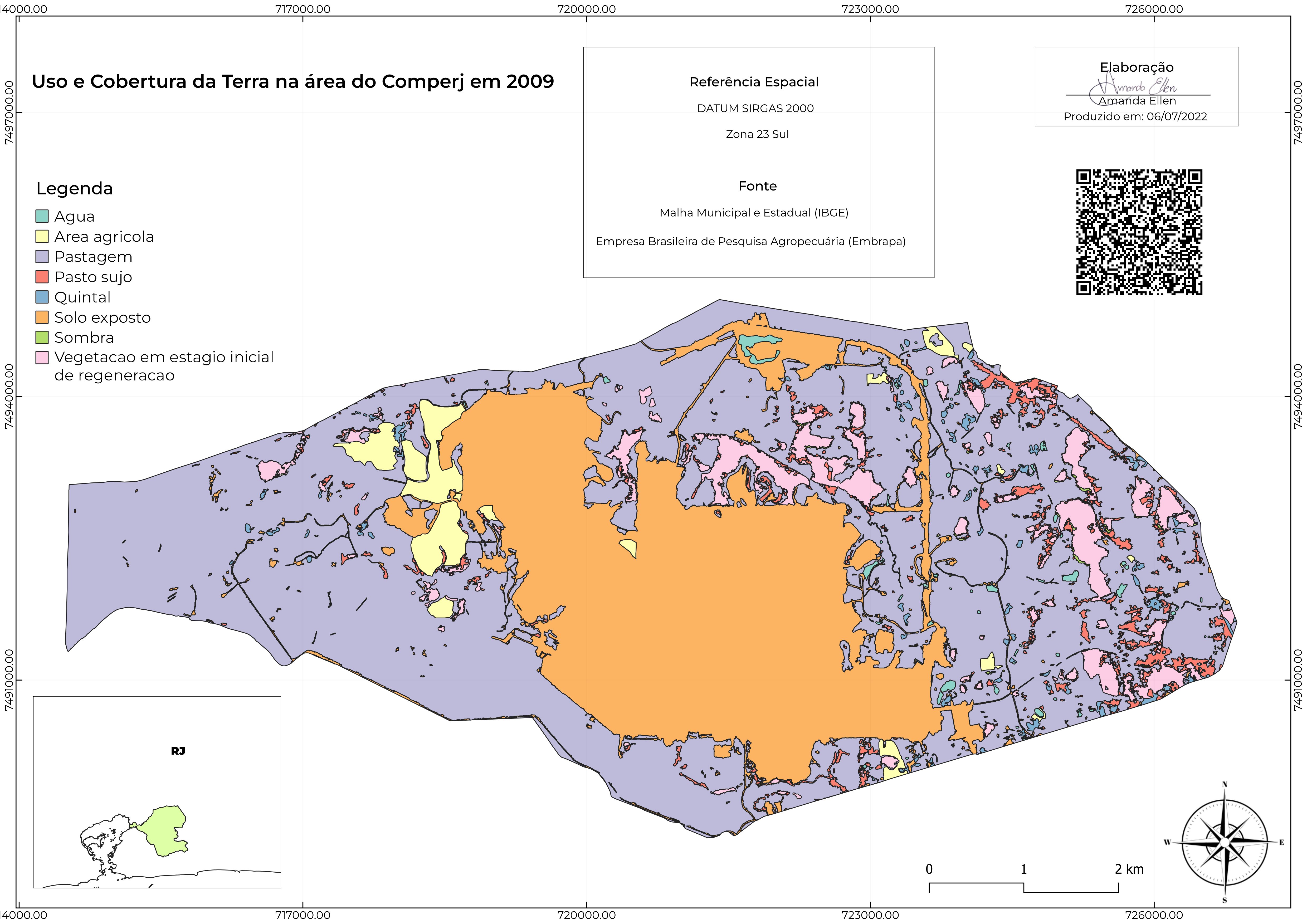 Uso e cobertura do solo | Spatialnode