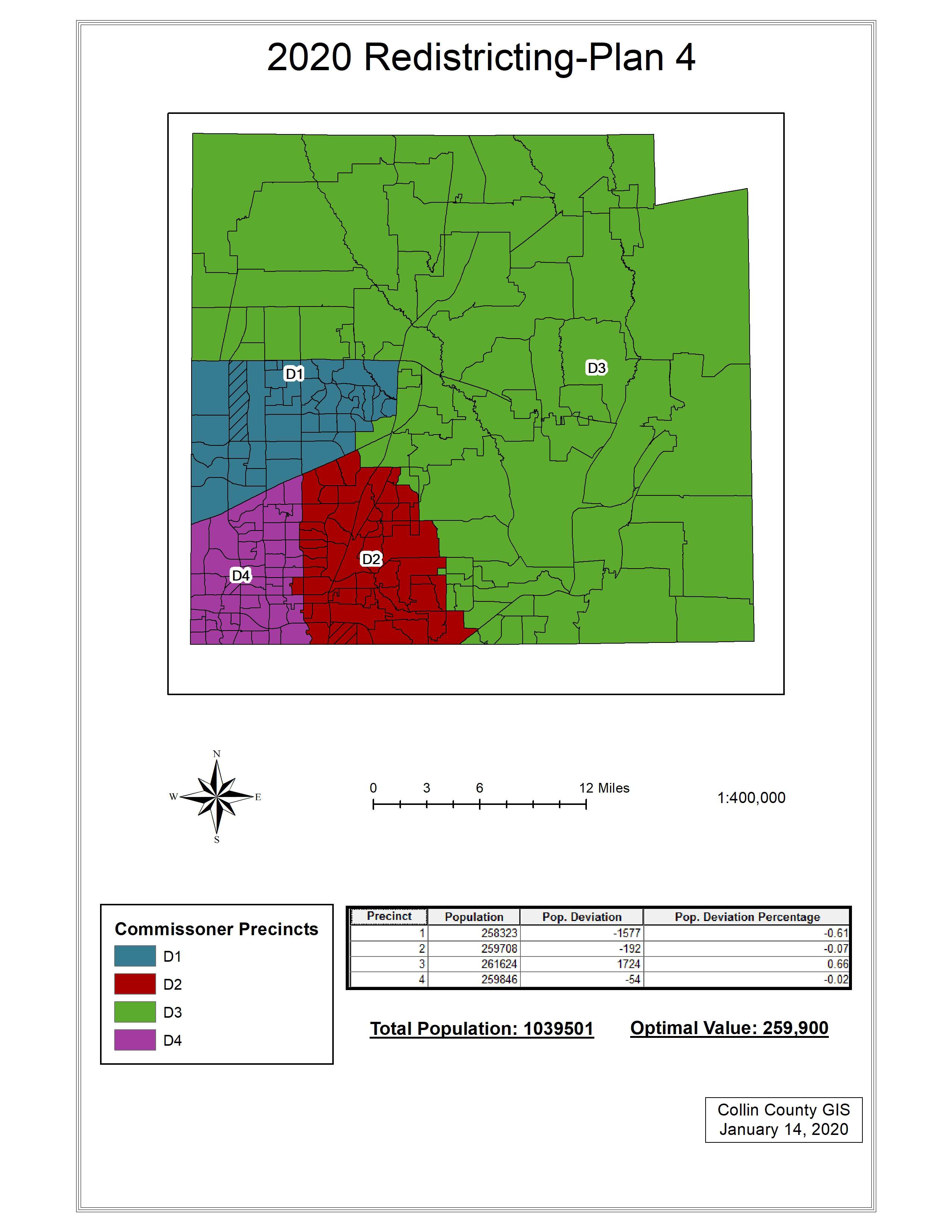 Redistricting Plan 4-Collin County | Spatialnode