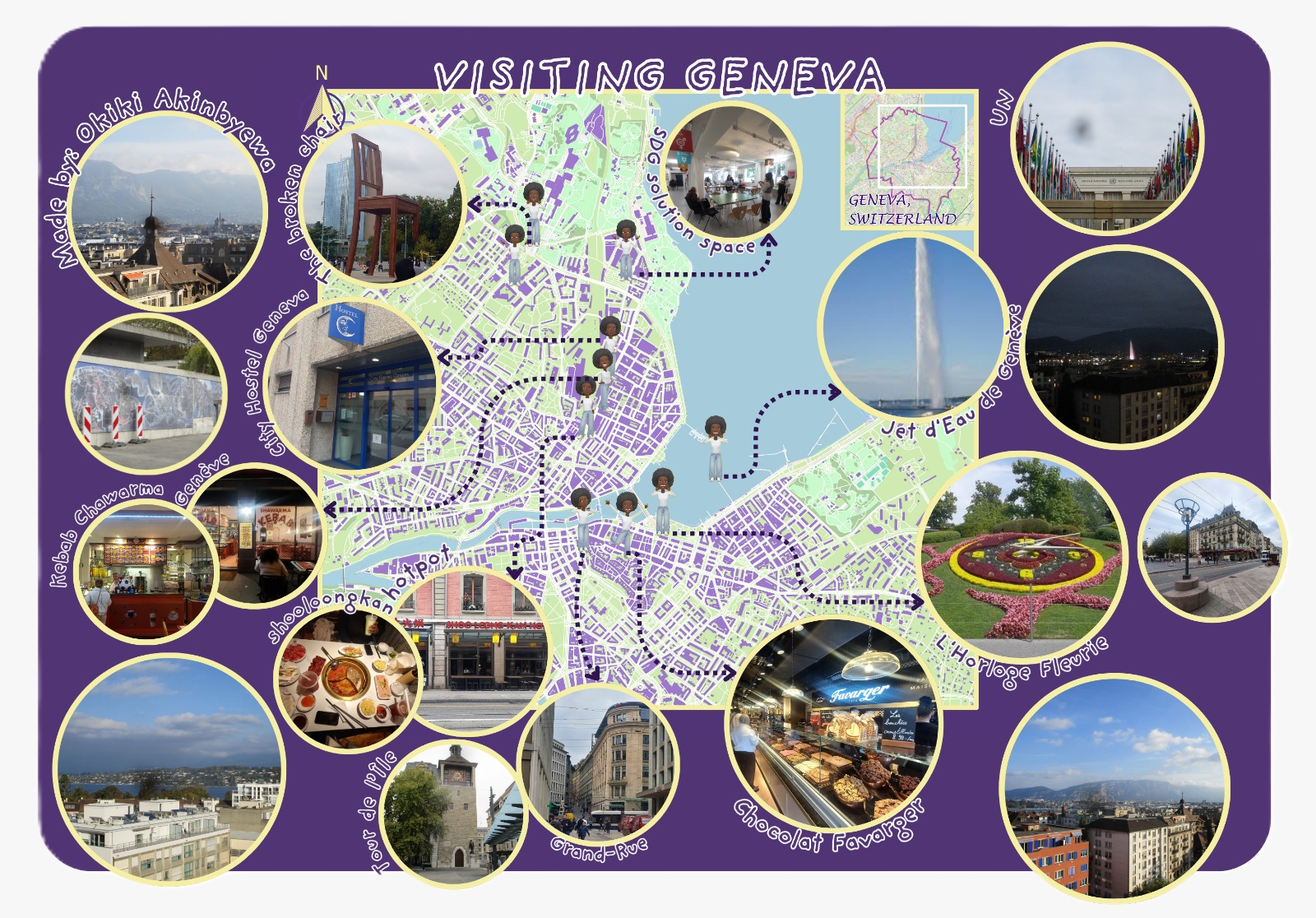 Visiting Geneva: spots visited in Geneva | Spatialnode