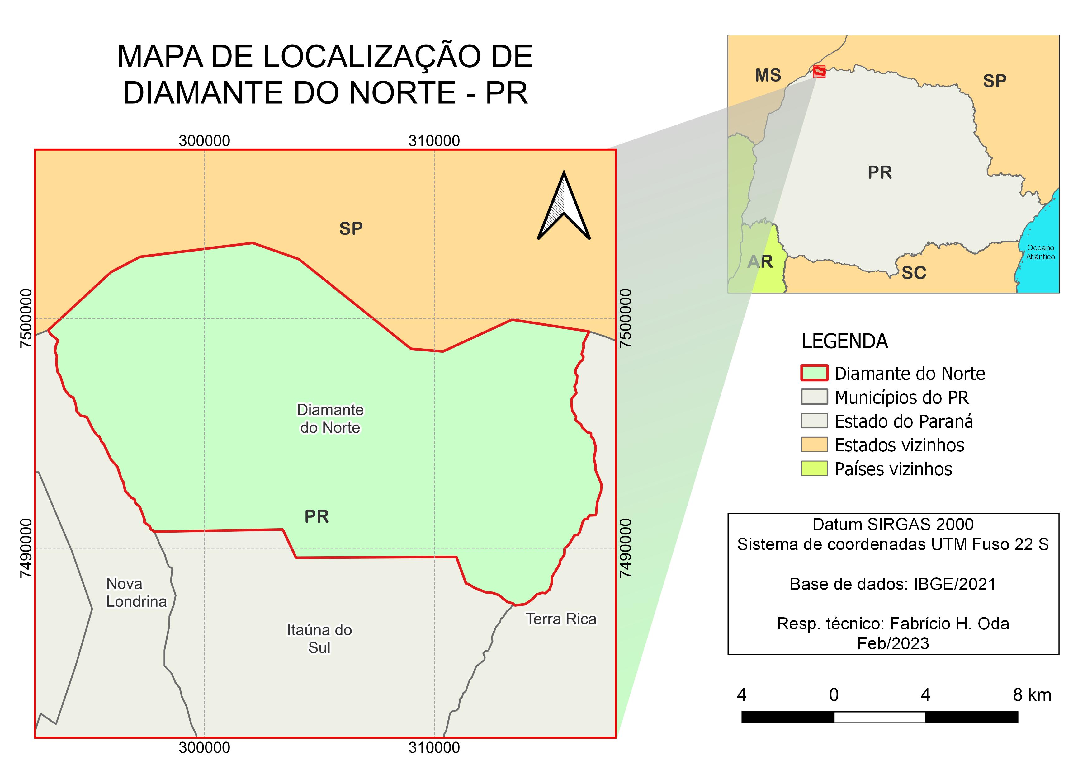 Location map in perspective | Spatialnode