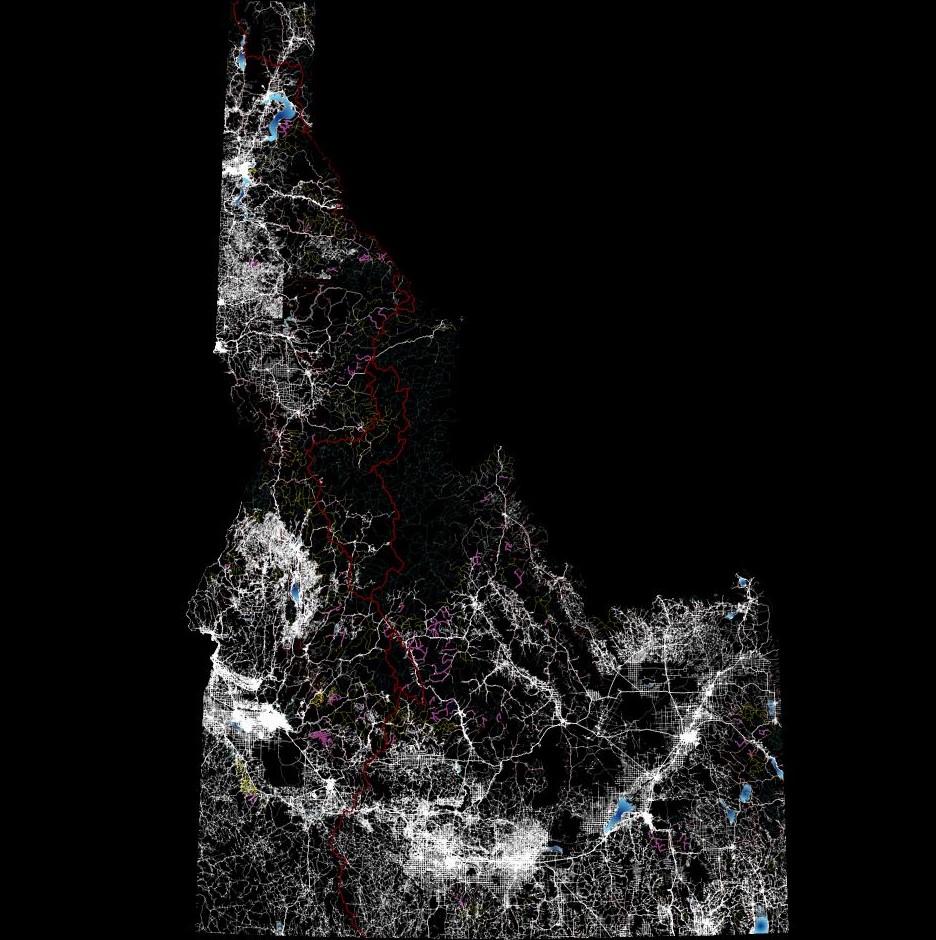 IdahoDarkRoads | Spatialnode
