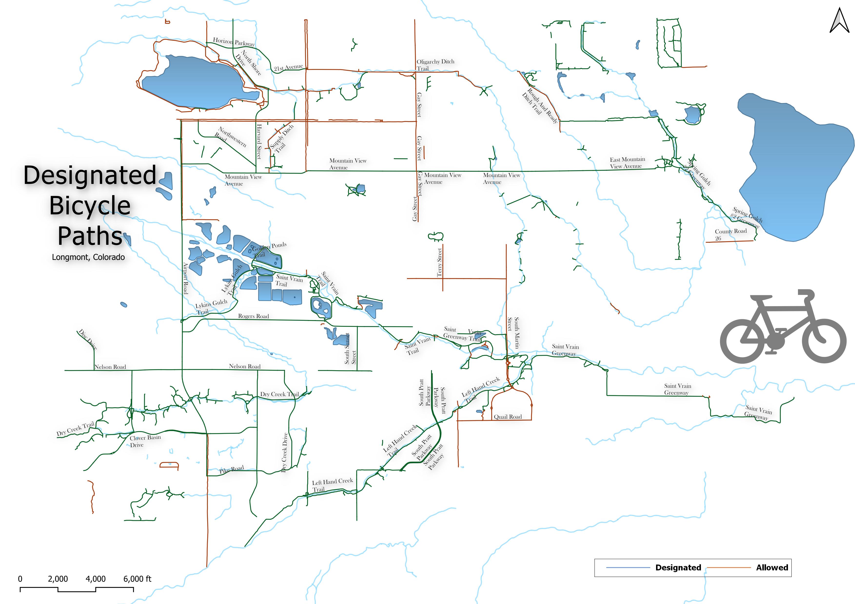 Bike Paths | Spatialnode