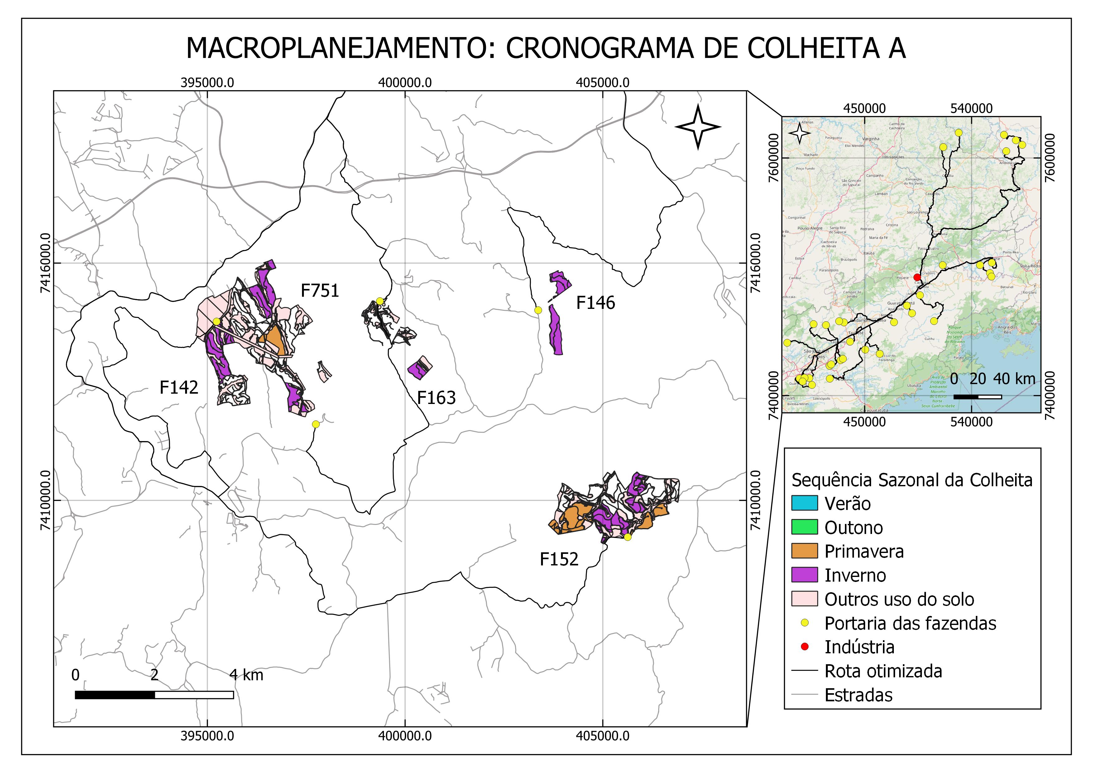 Sazonalidade da Colheita Florestal | Spatialnode