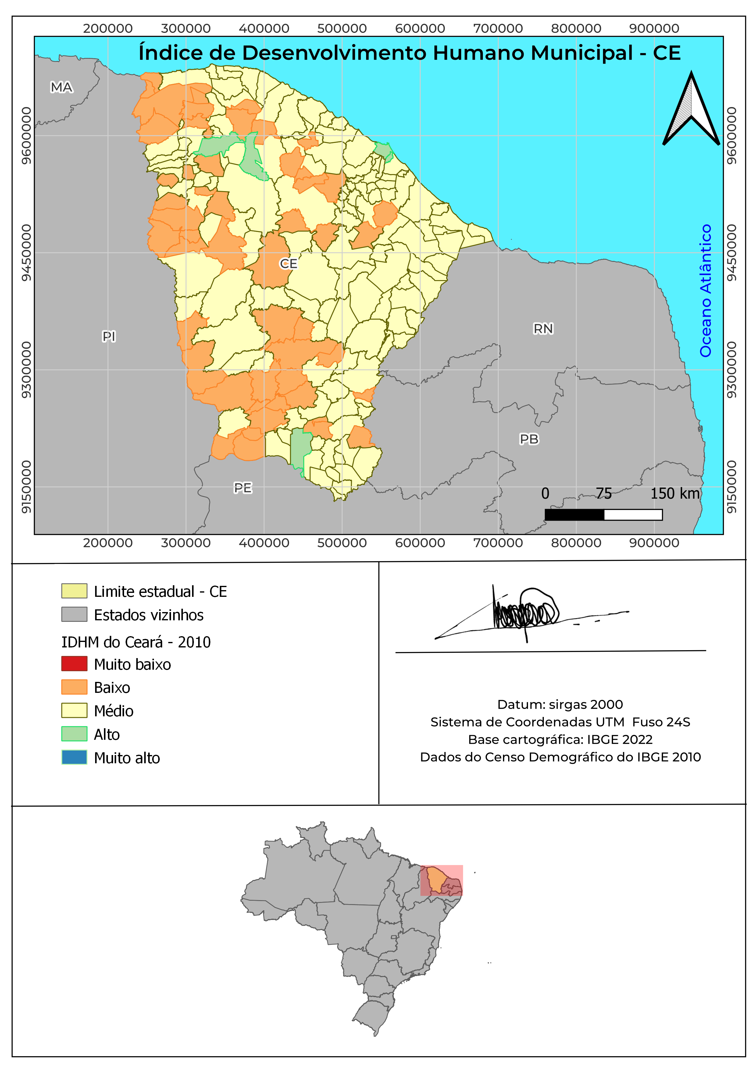 Mapa temático/ Thematic map | Spatialnode