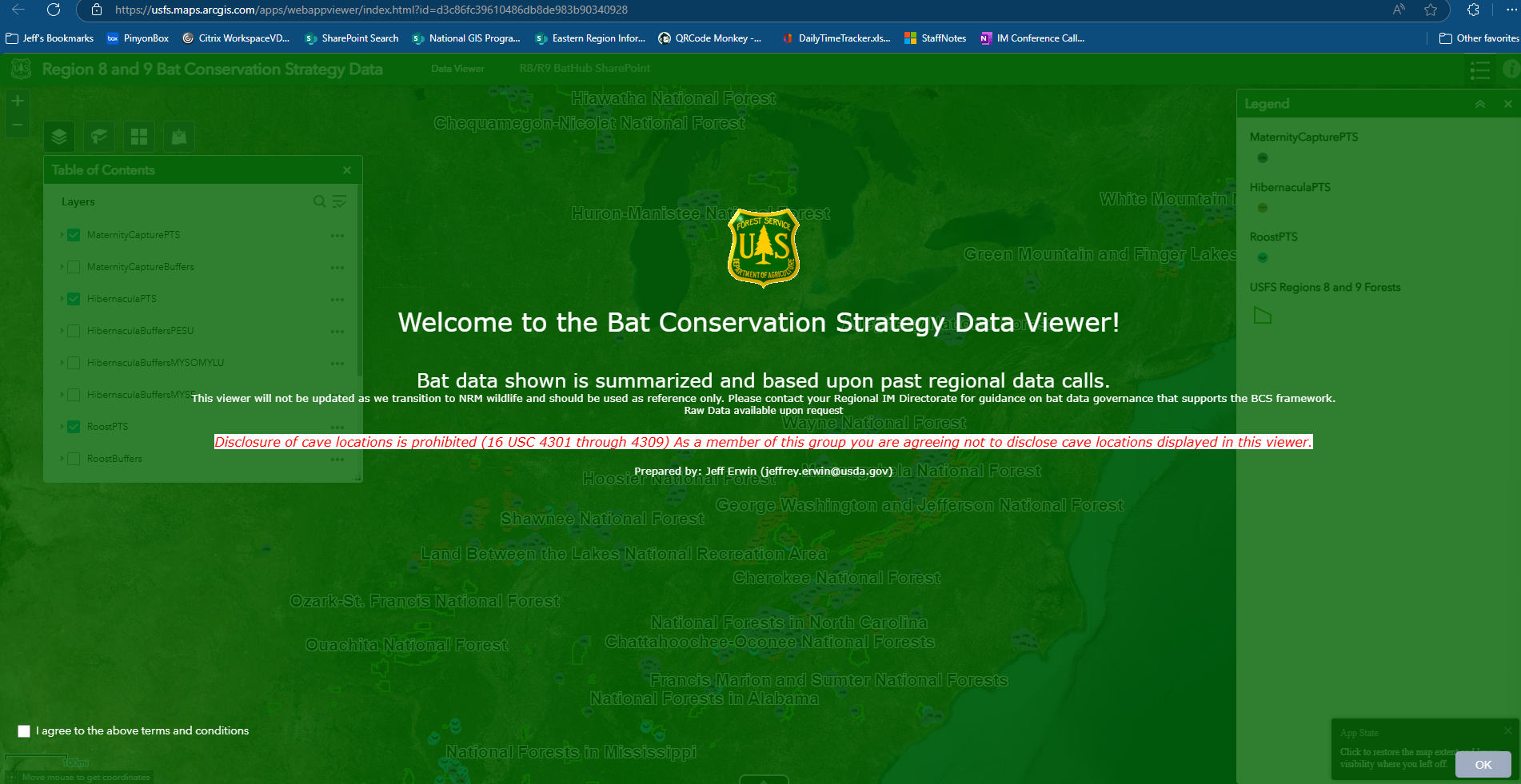 AGOL - BCS Data Viewer | Spatialnode