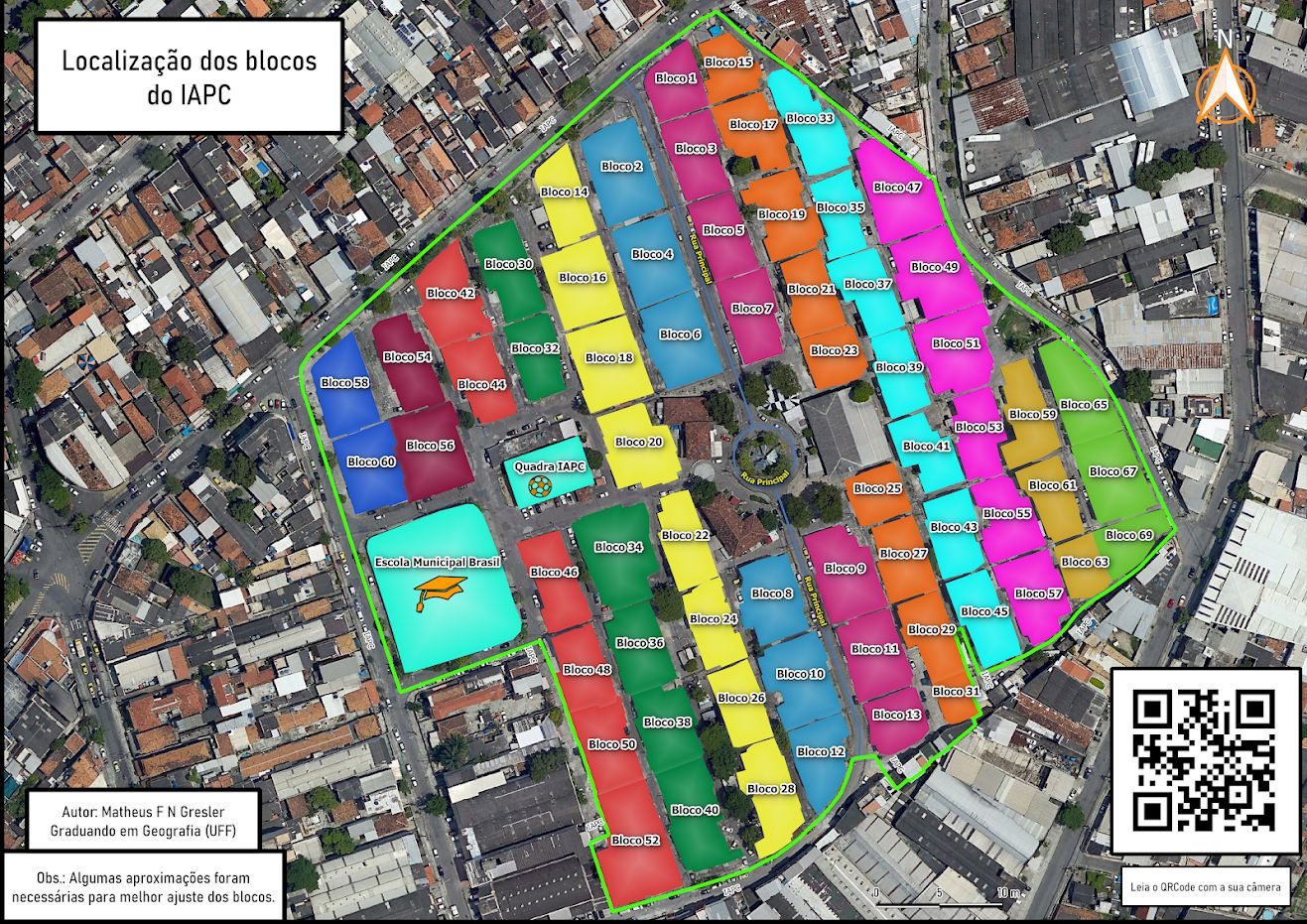 Localização dos blocos do IAPC | Spatialnode