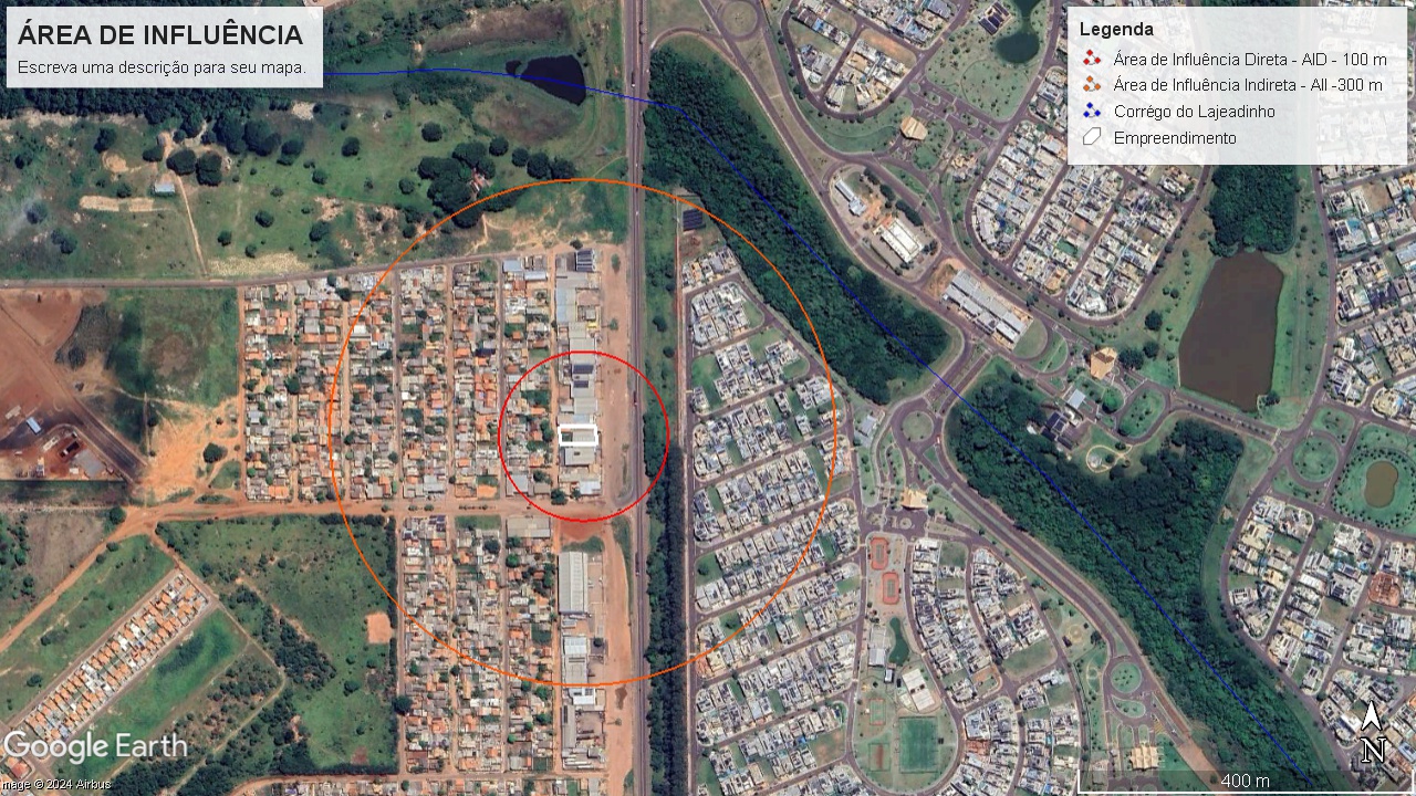 Área de Influência do empreendimento | Spatialnode