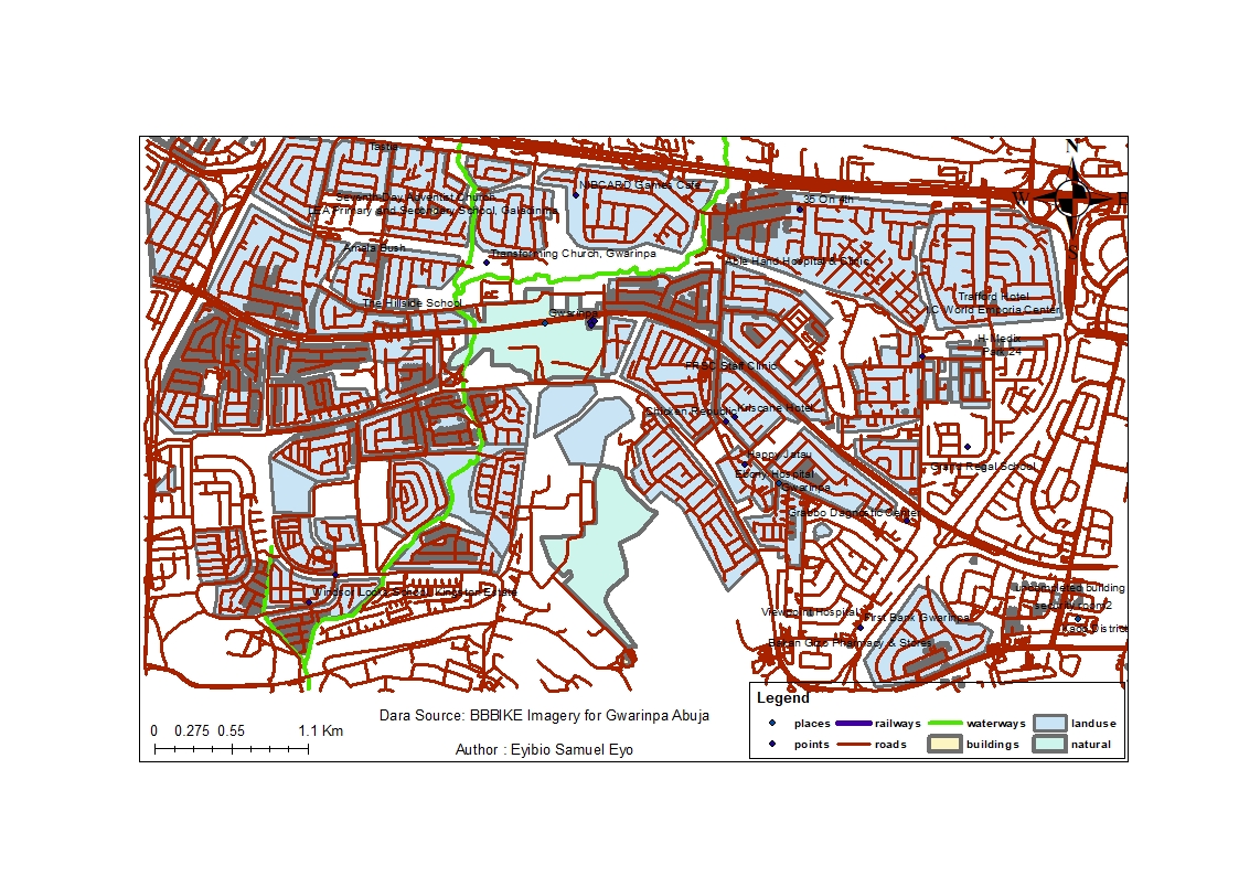 BBBike extract for gwarimpa Abuja | Spatialnode