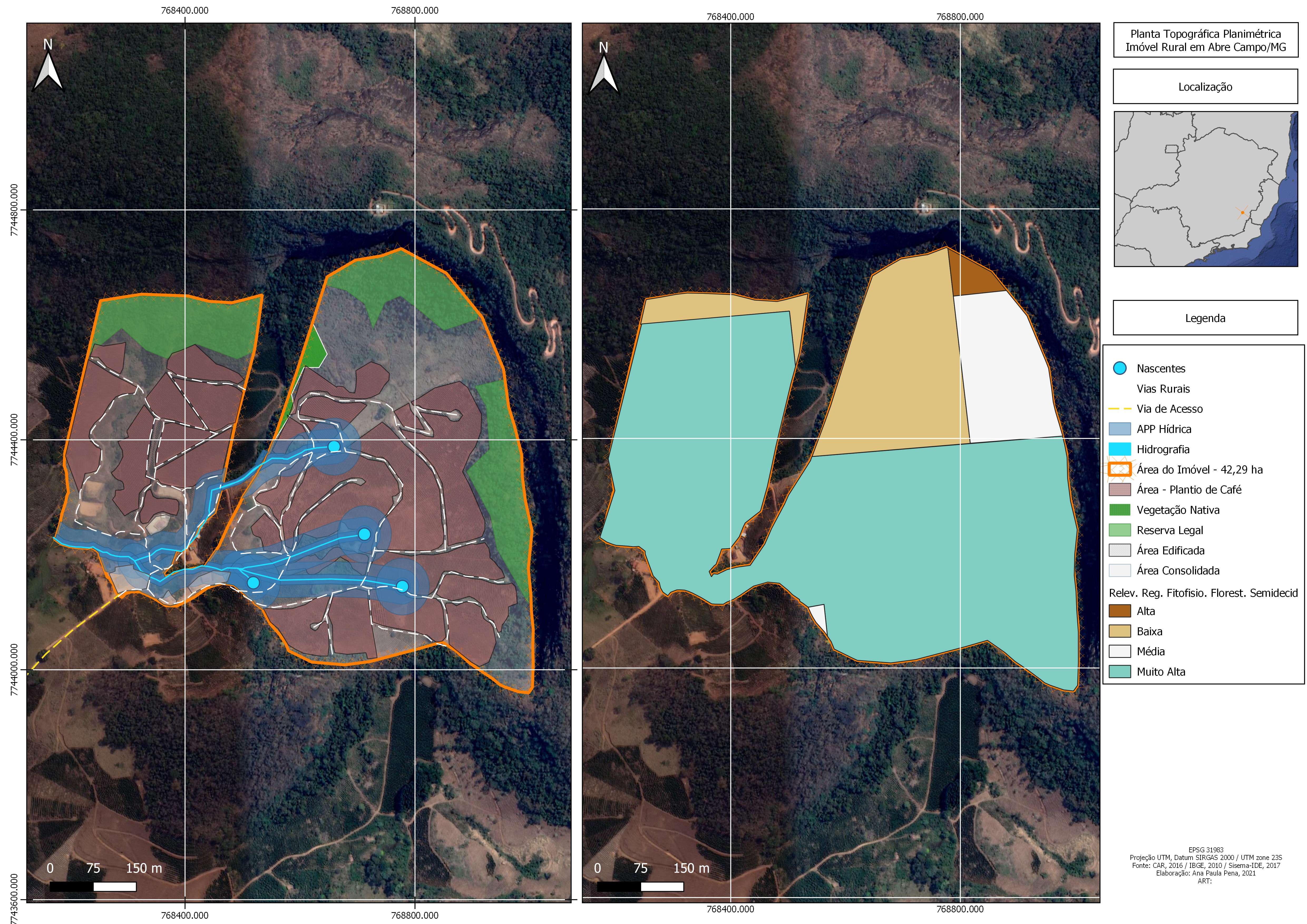 Planta Topográfica Planimétrica | Spatialnode