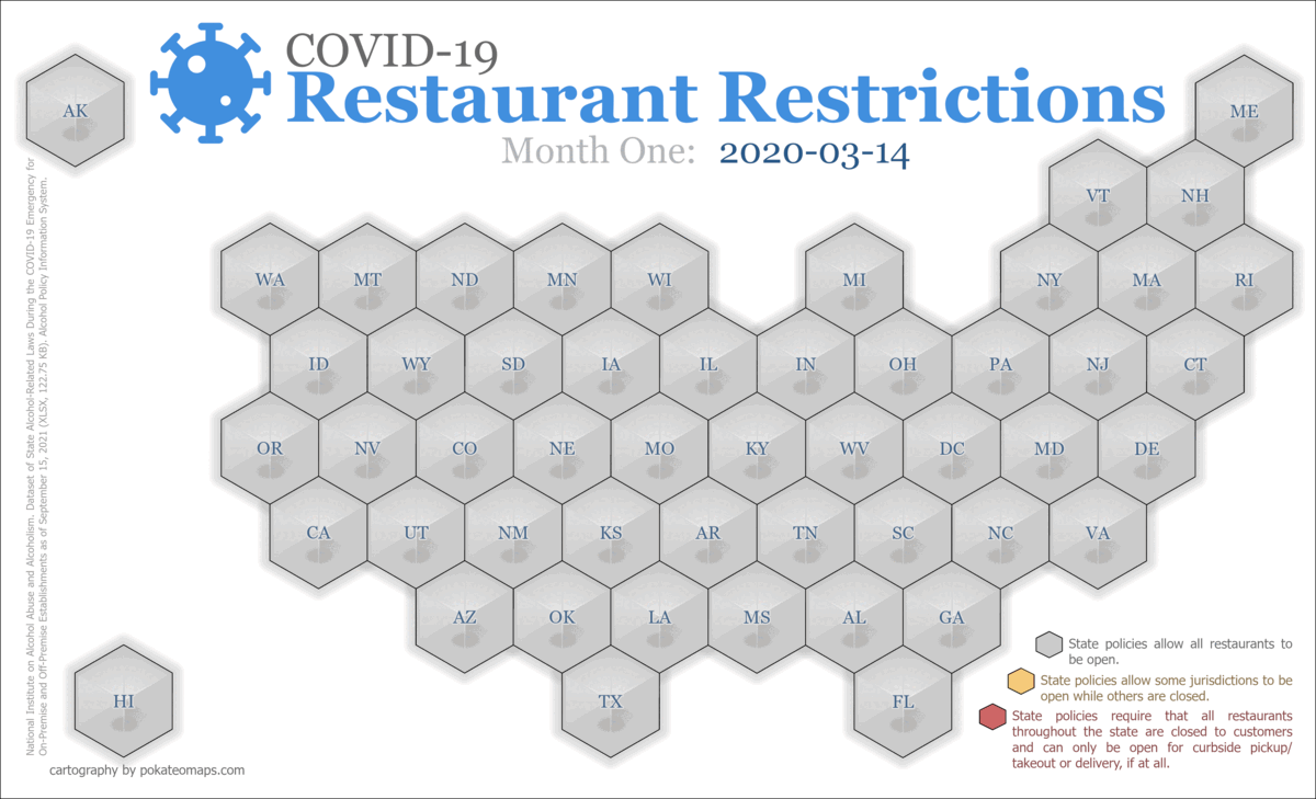 COVID-19 Restaurant Restrictions | Spatialnode