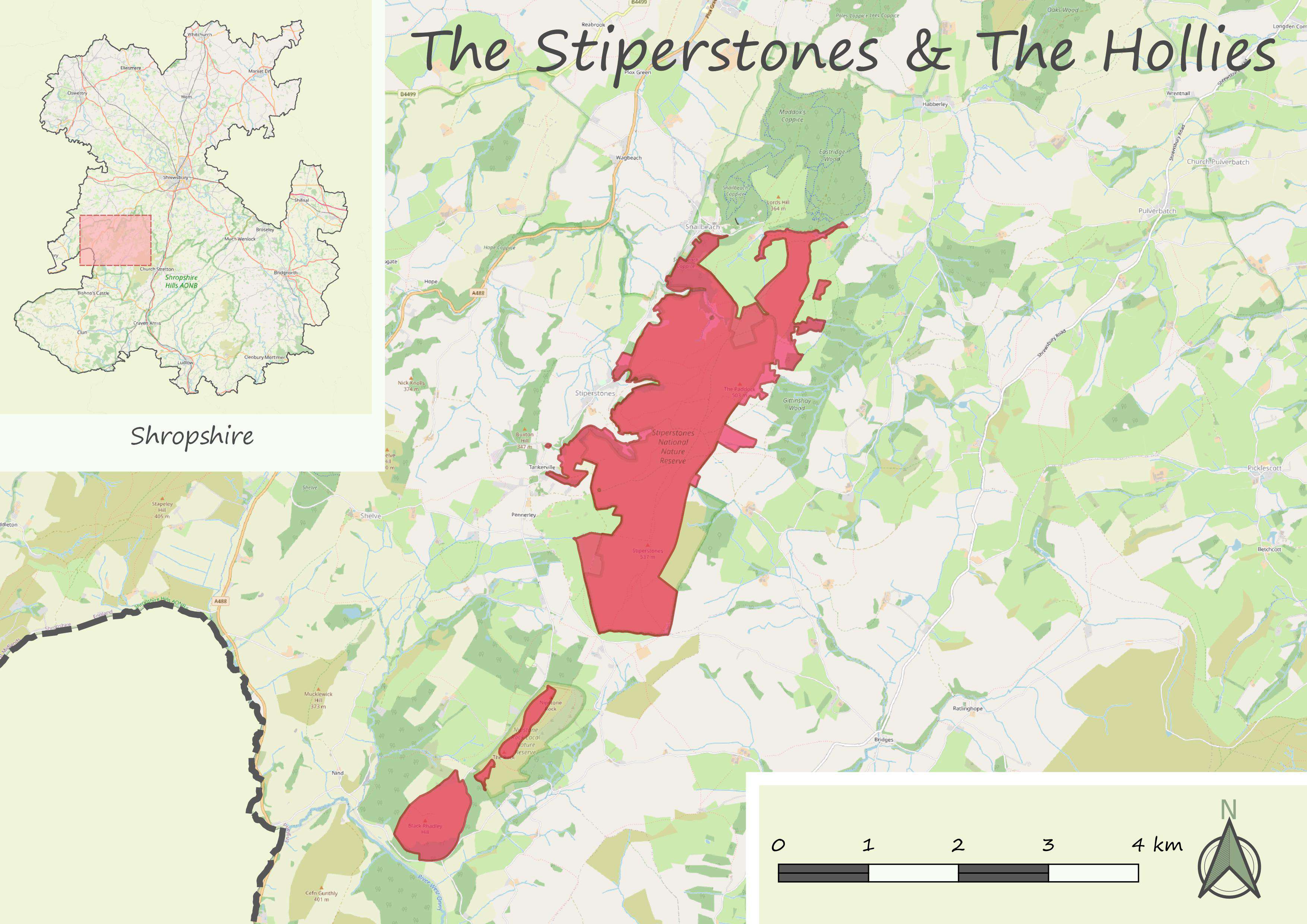 The Stiperstones & The Hollies | Spatialnode