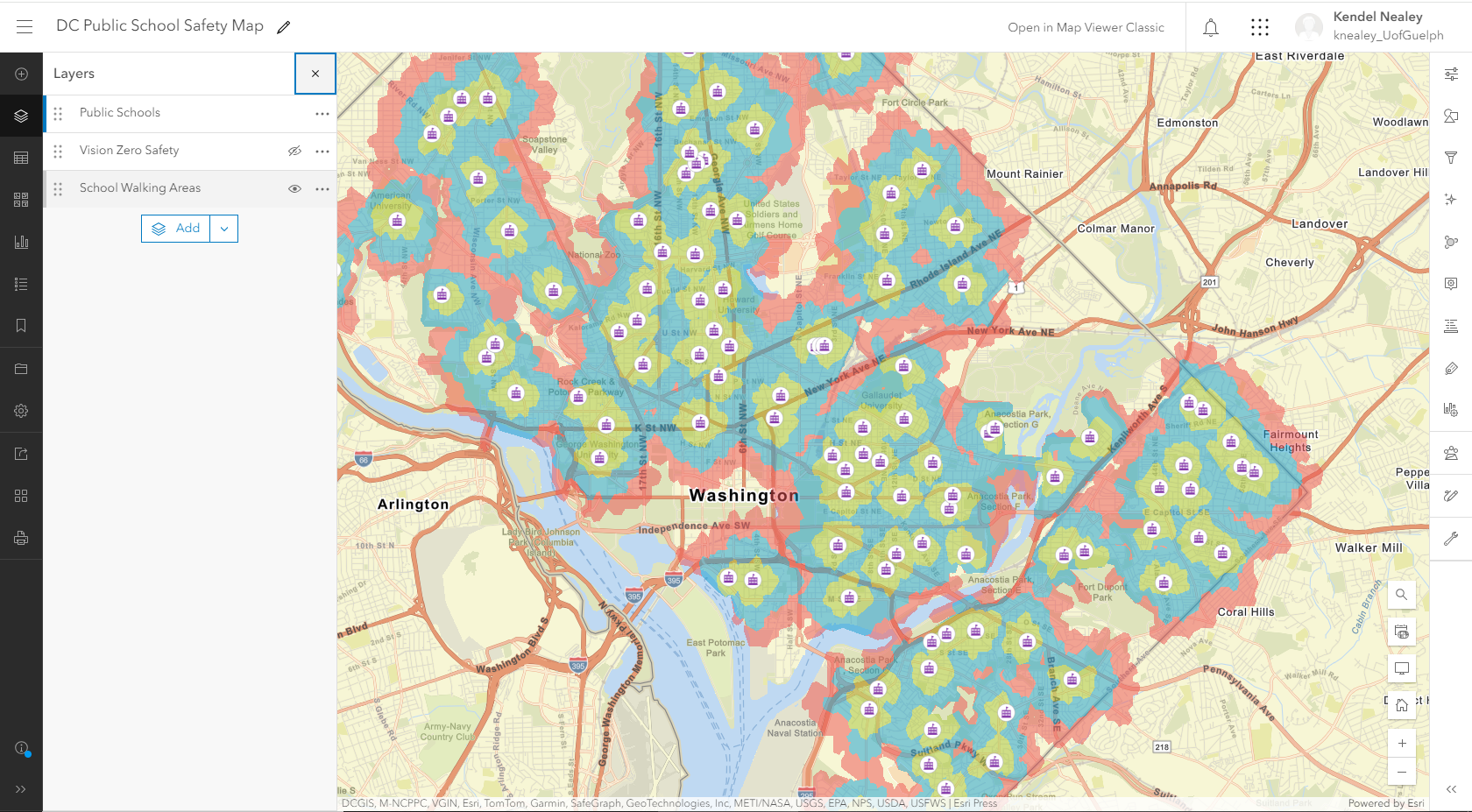Exercise 1- D.C Public School Safety Map | Spatialnode