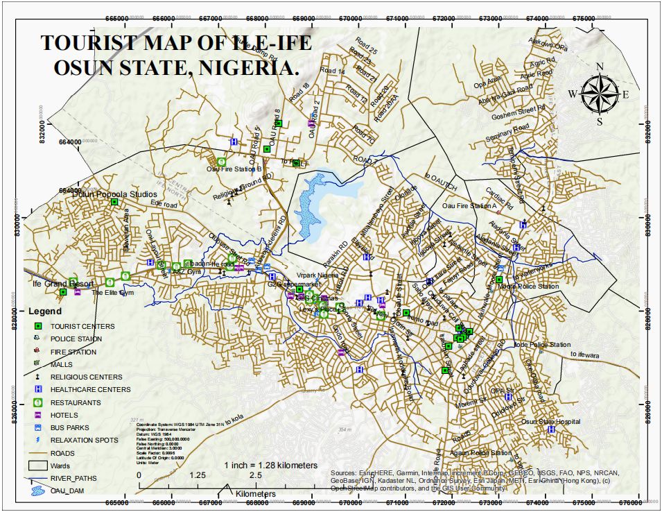 Tourist Map | Spatialnode