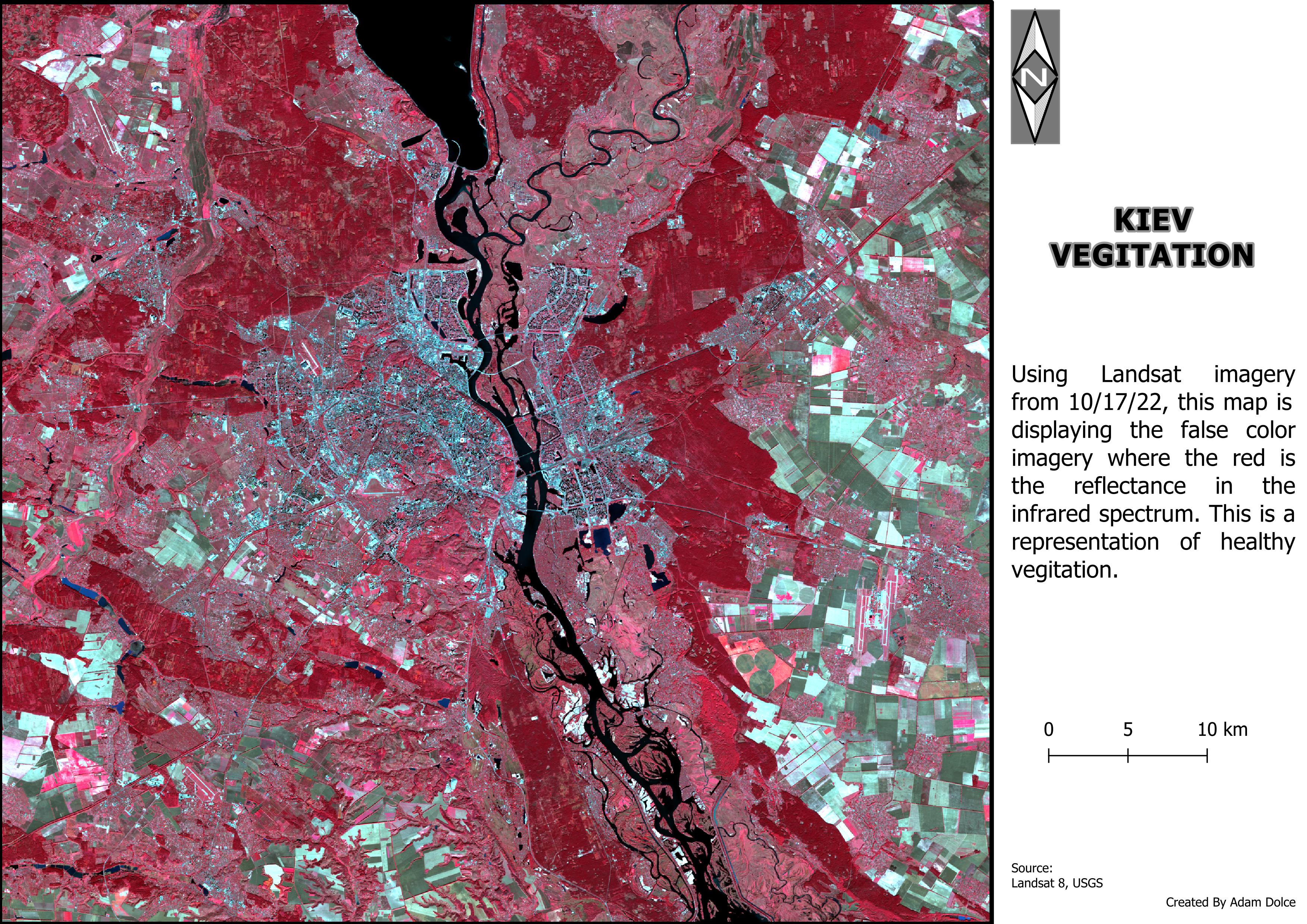 Kiev Vegetation | Spatialnode