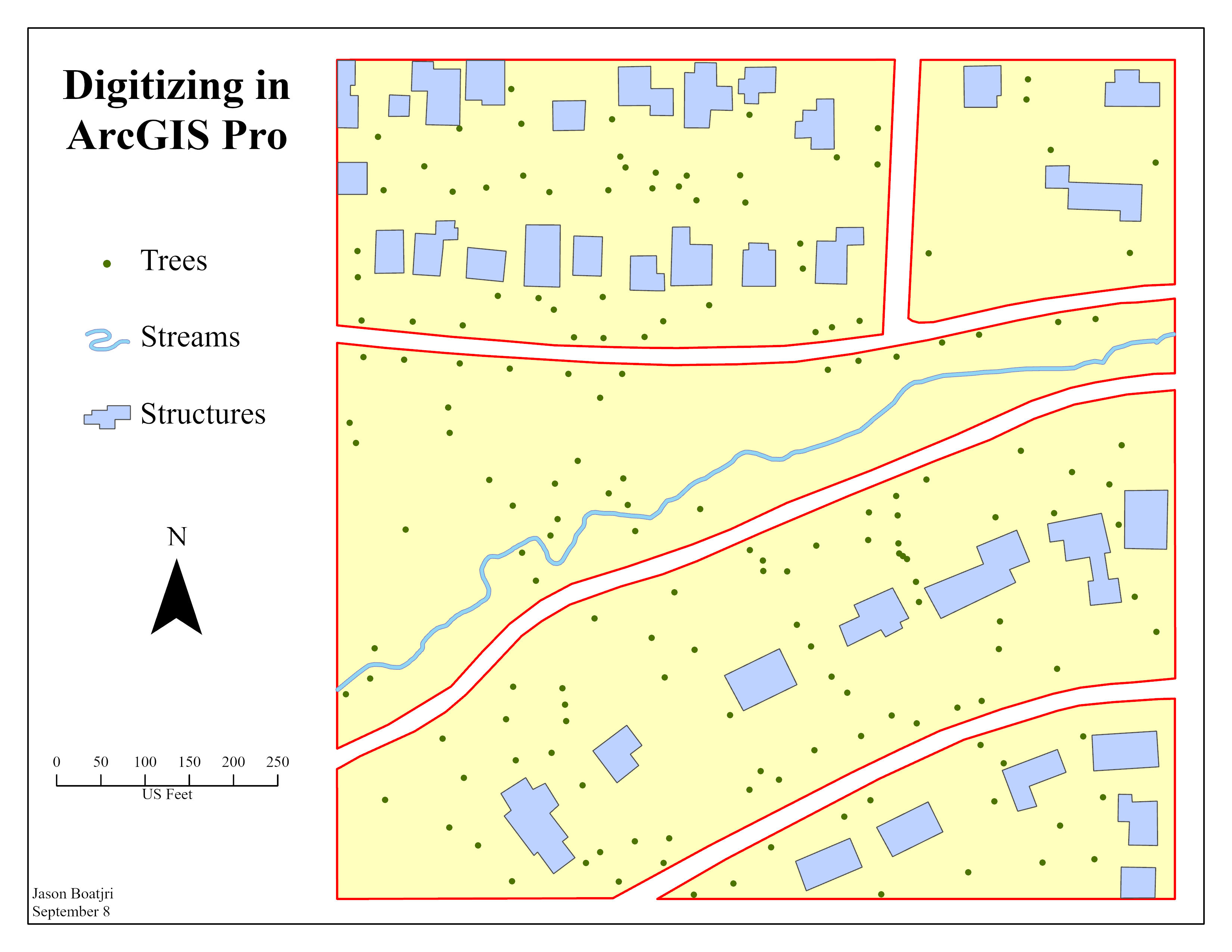 Digitizing Image of a Neighborhood | Spatialnode