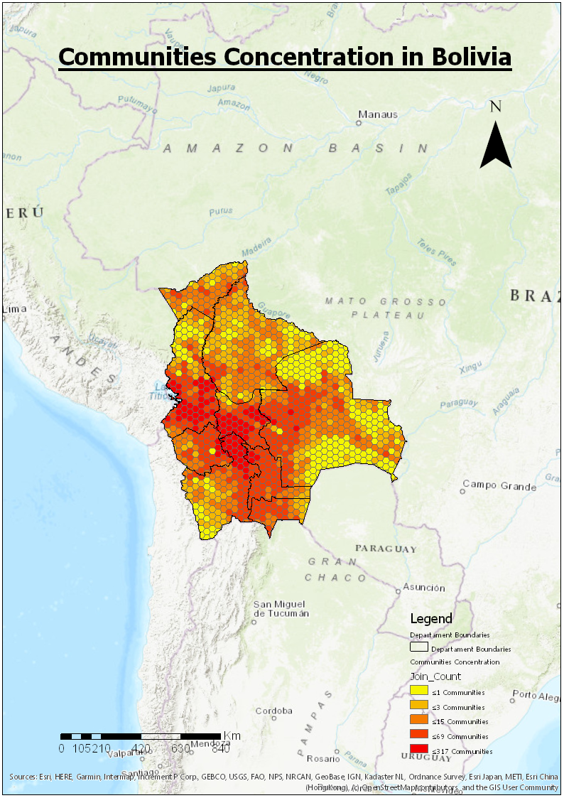 Communities Concentration | Spatialnode