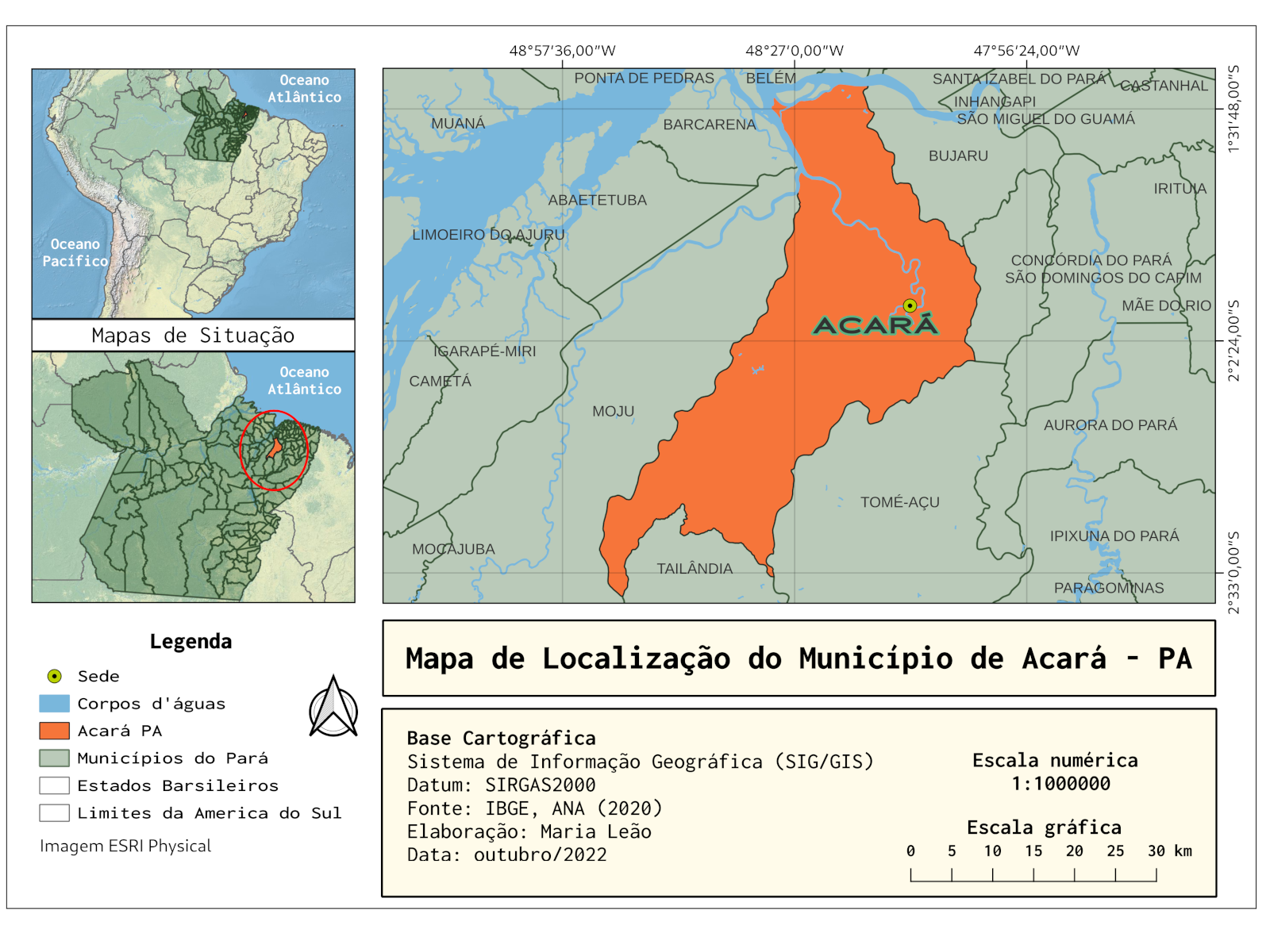 Mapa de Localização | Spatialnode