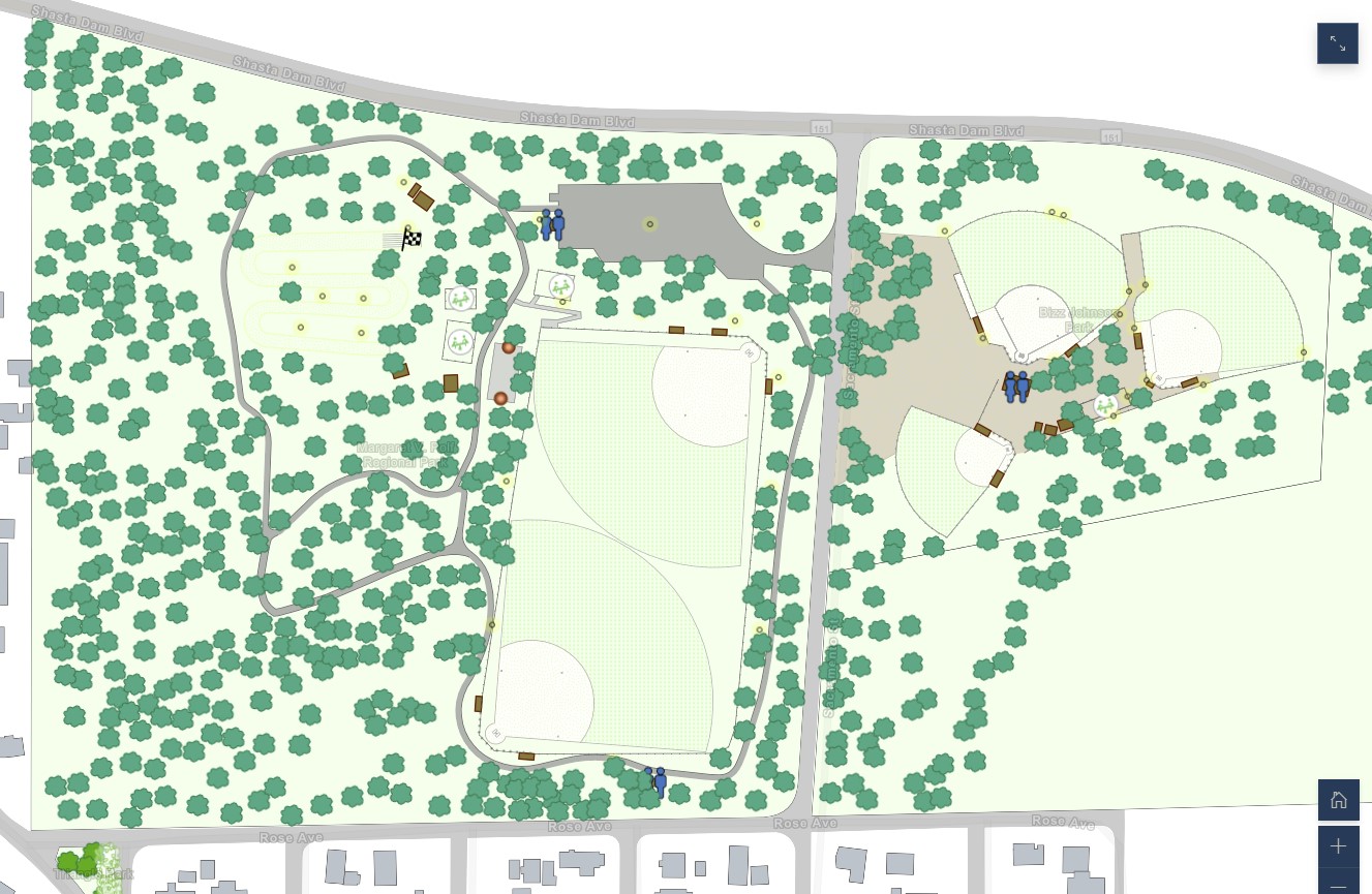 City of Shasta Lake Parks storymap | Spatialnode