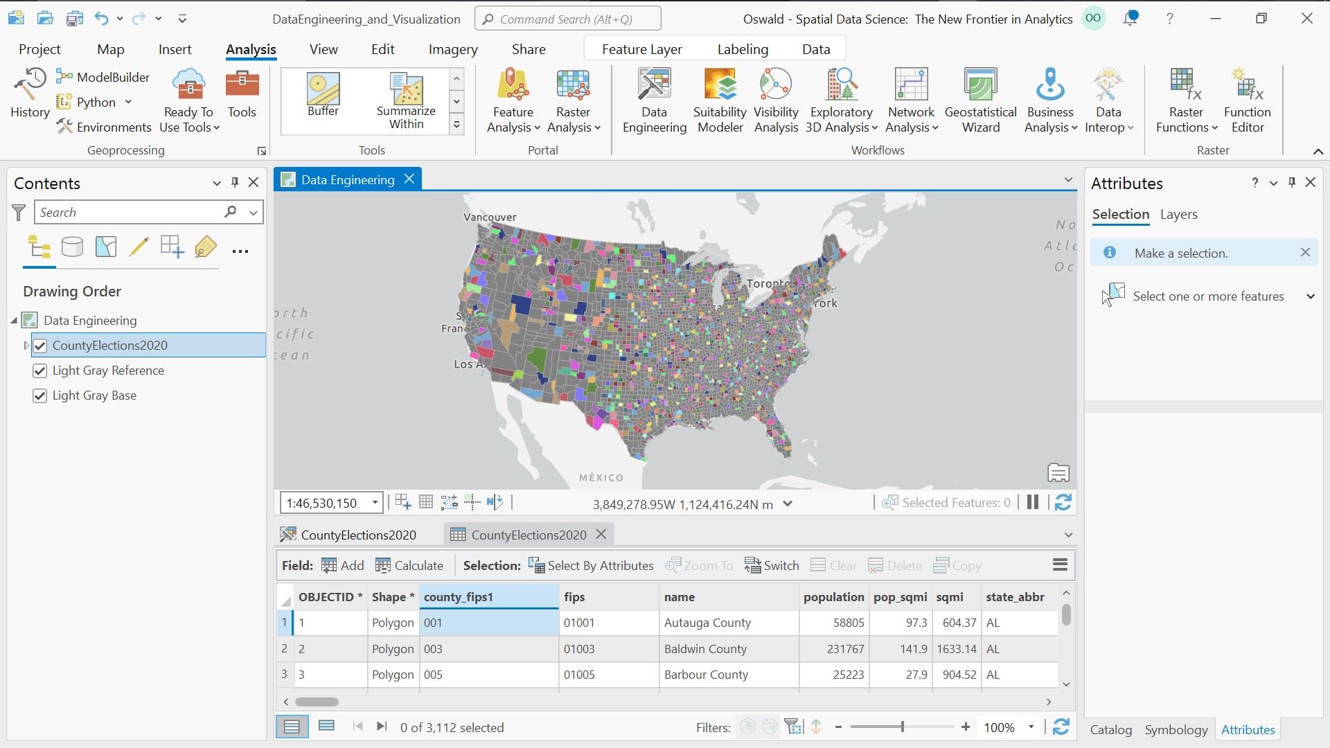 Voters Participation map | Spatialnode