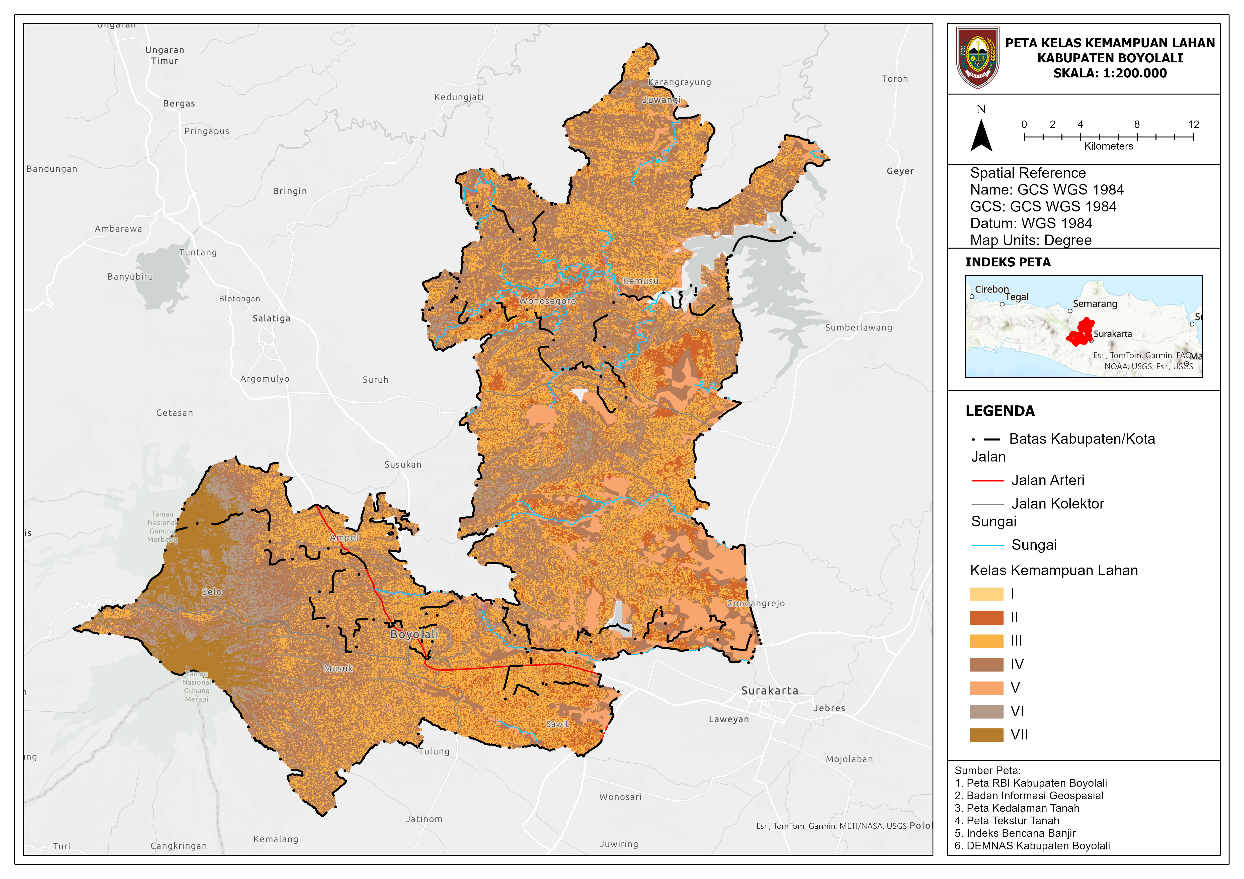 Land Capability Classification Map | Spatialnode