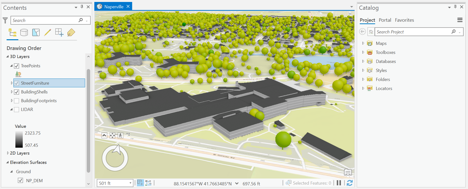 Thematic 3D Scene | Spatialnode