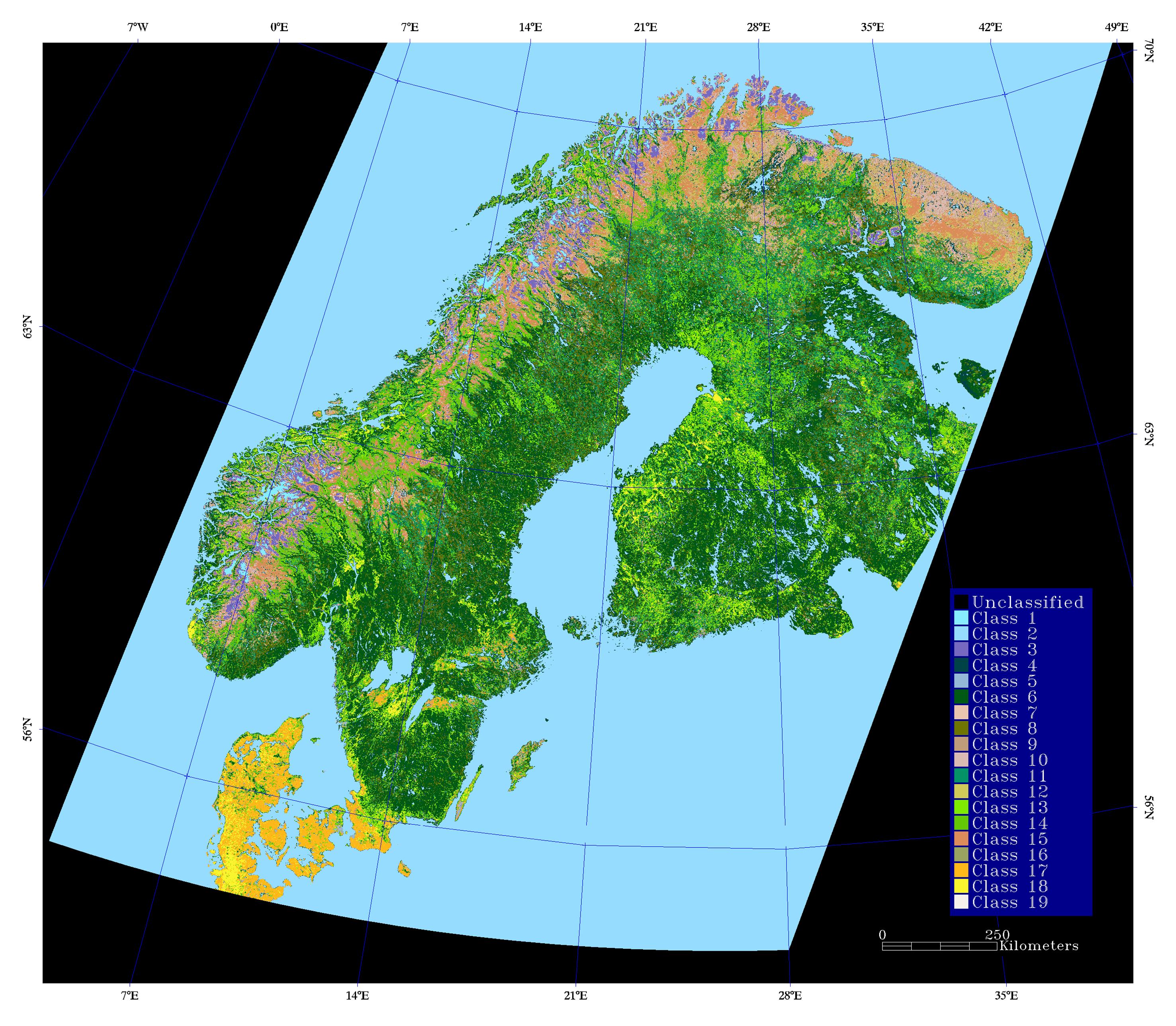 Satellite data for land cover mapping | Spatialnode