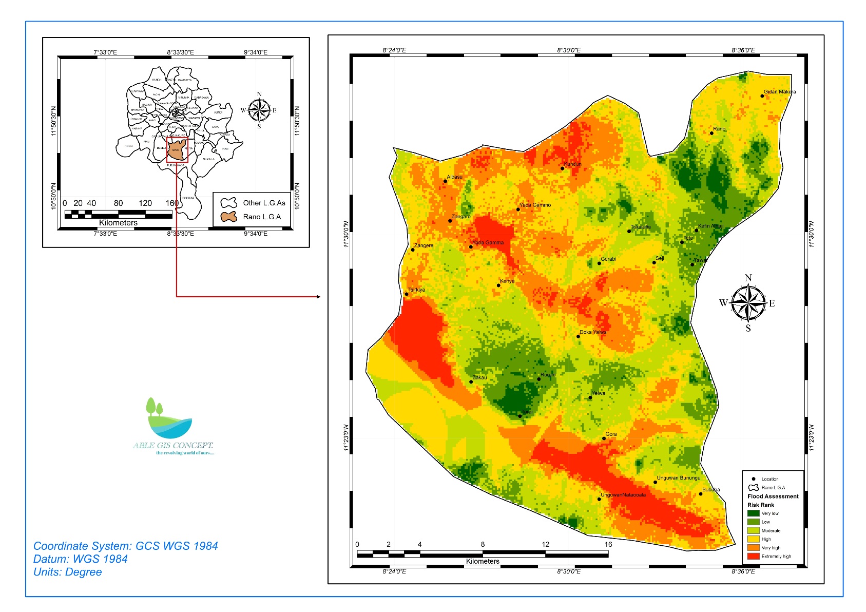 Flood risk assessment | Spatialnode