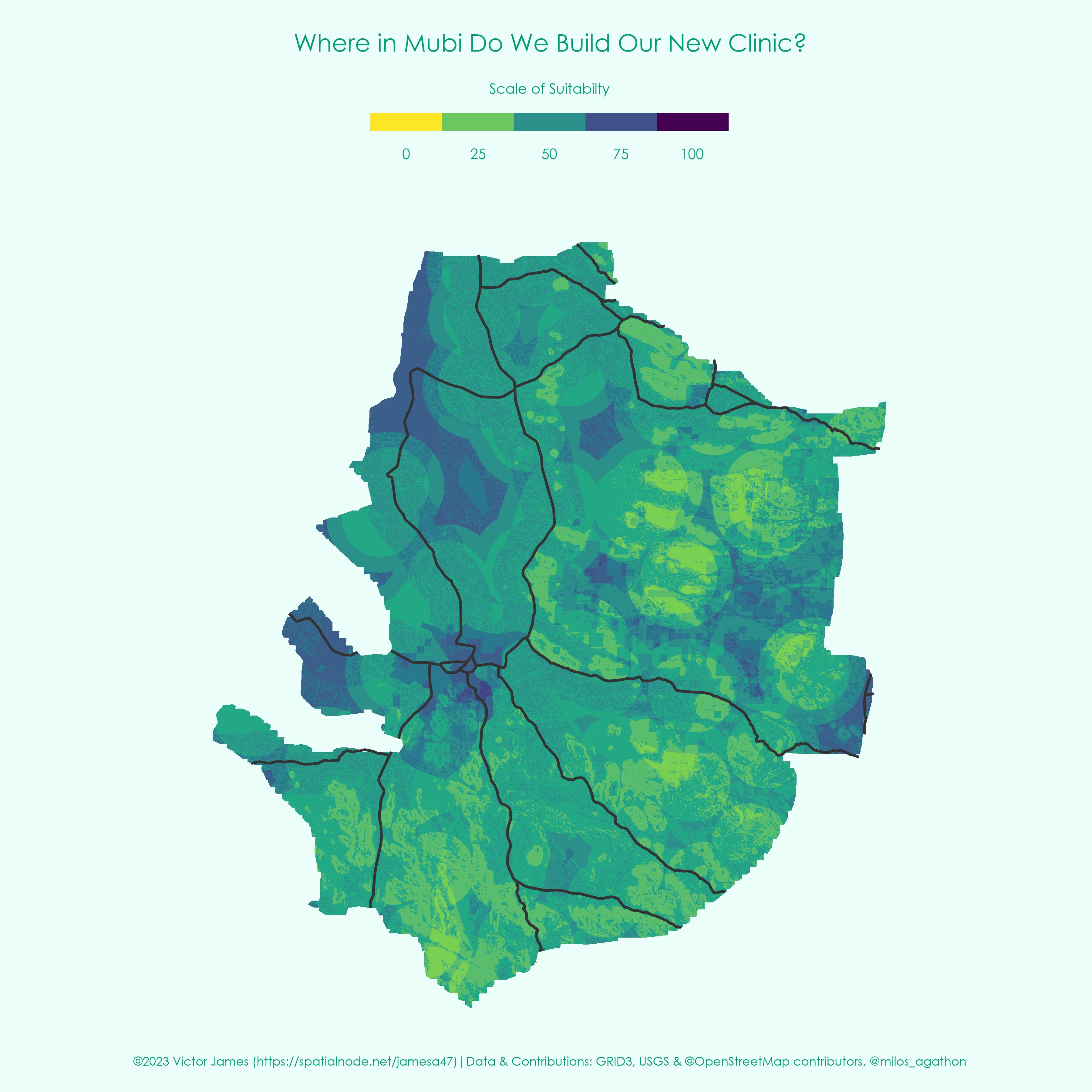 Site Suitability for Primary Health Cen. | Spatialnode