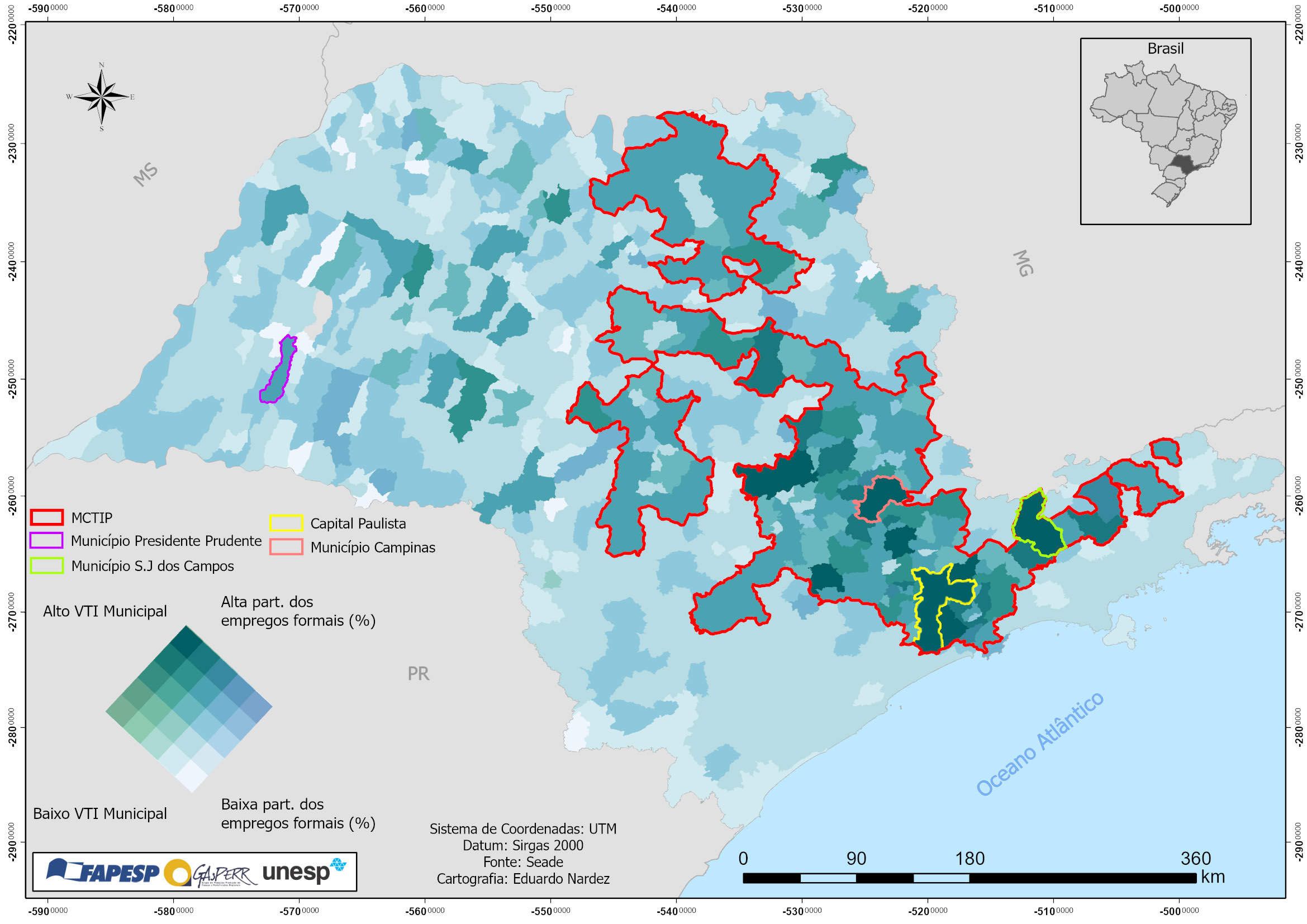 Regiões com atividades econômicas | Spatialnode